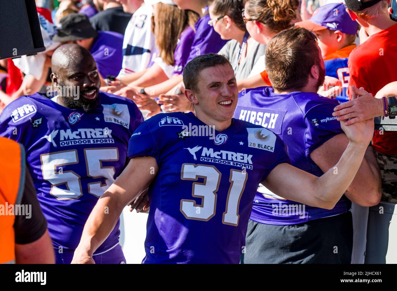 Frankfurt, Germany. 17th July, 2022. ELF: Cologne Centurions at ...