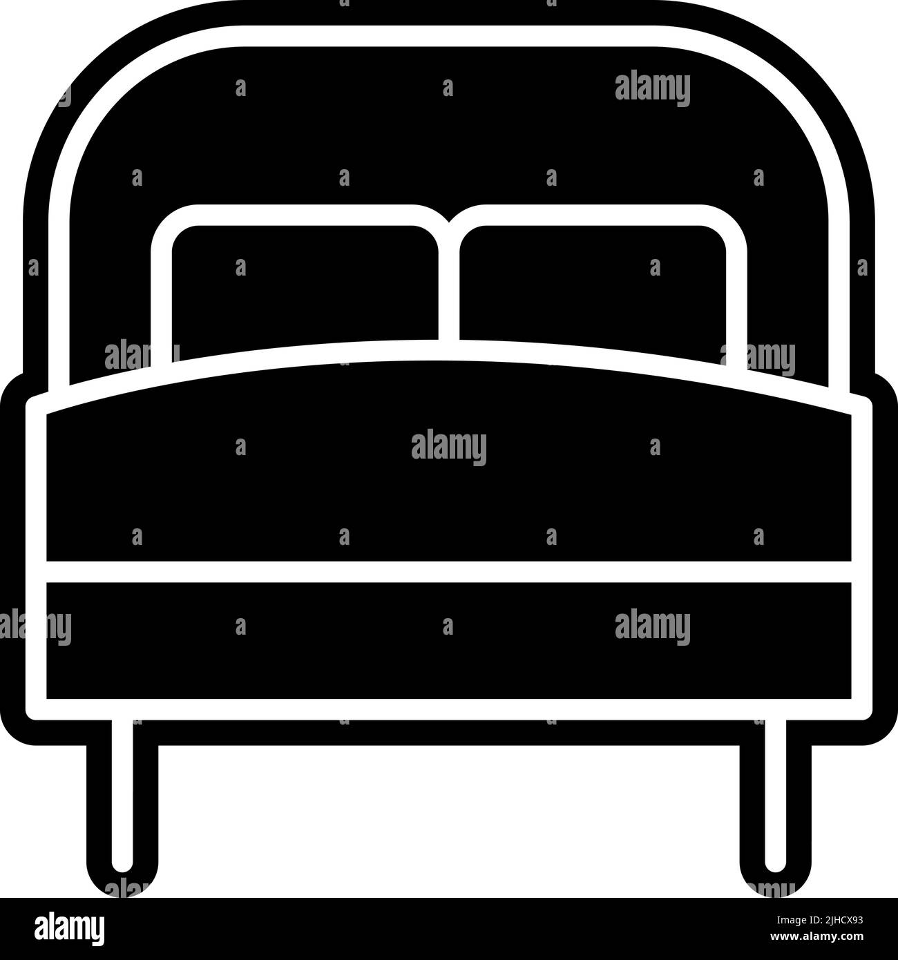 Design bed furniture Black and White Stock Photos & Images - Alamy