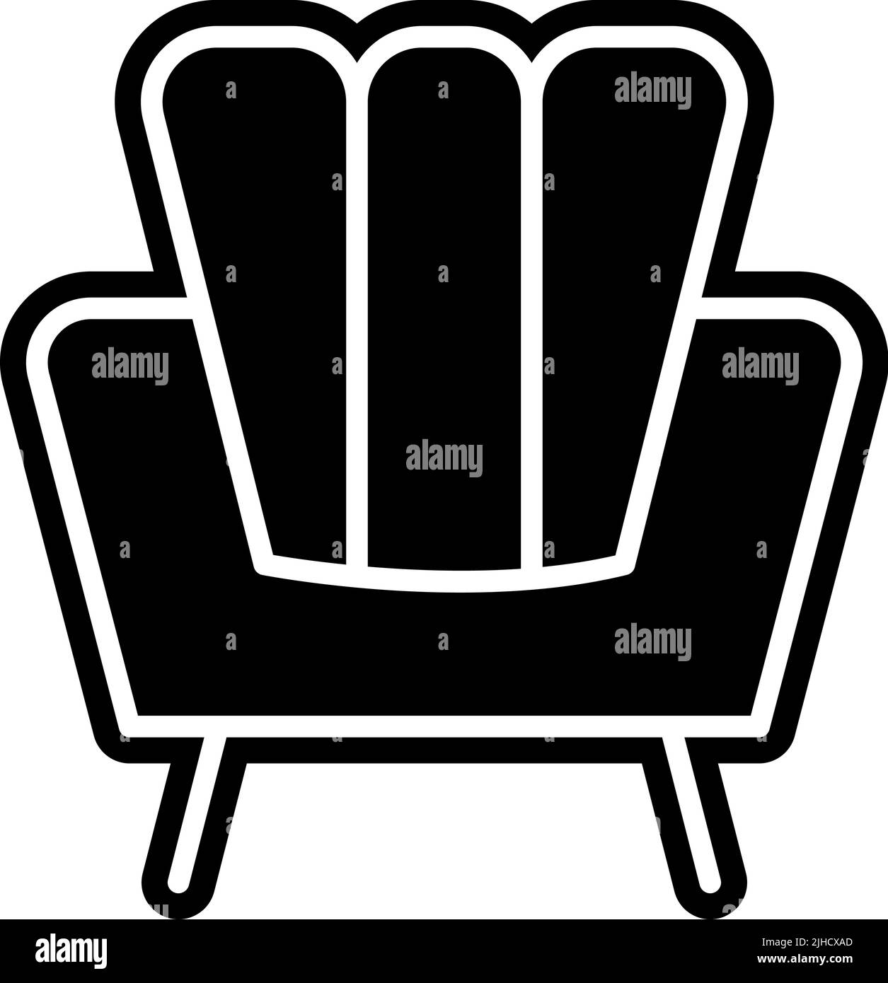 Furniture relaxation Black and White Stock Photos & Images - Alamy