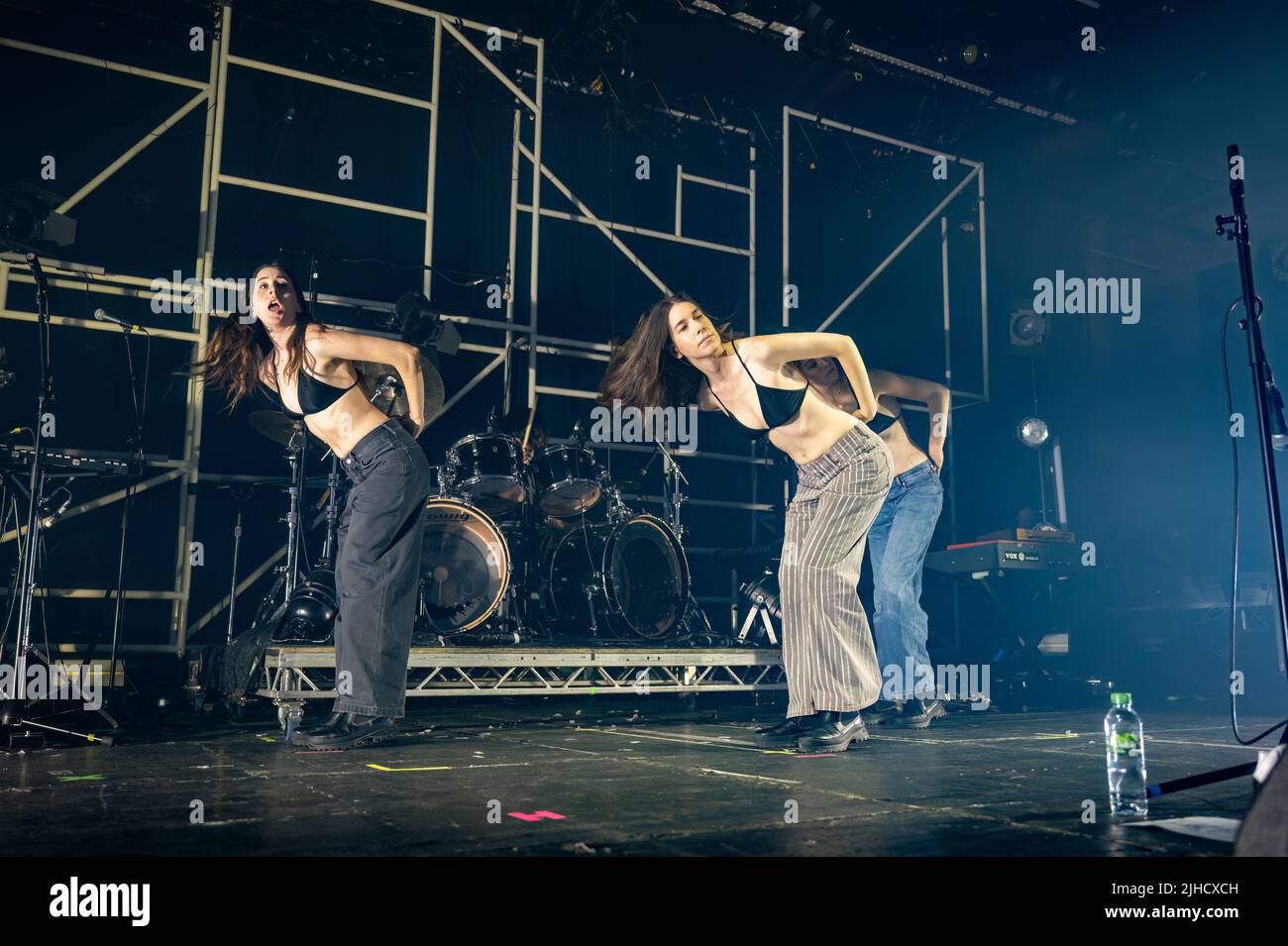 Manchester, UK. 17th July 2022. Este Arielle Haim, Danielle Sari Haim ...