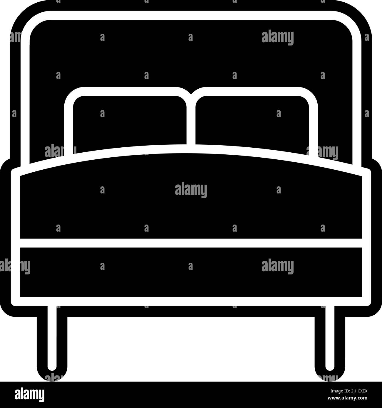 Bedroom floor and wall background Black and White Stock Photos & Images ...