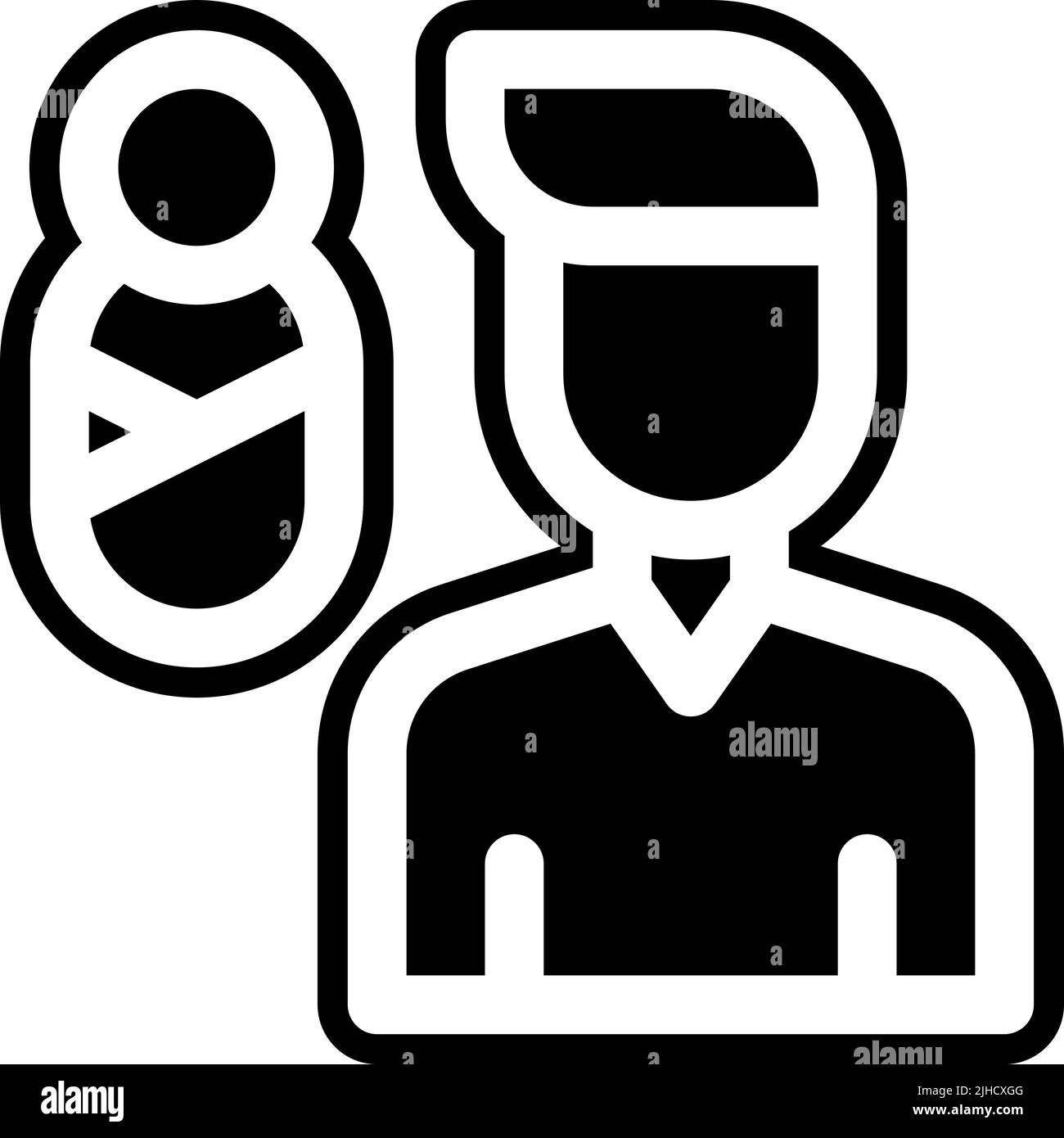 Mother father son together Black and White Stock Photos & Images - Alamy