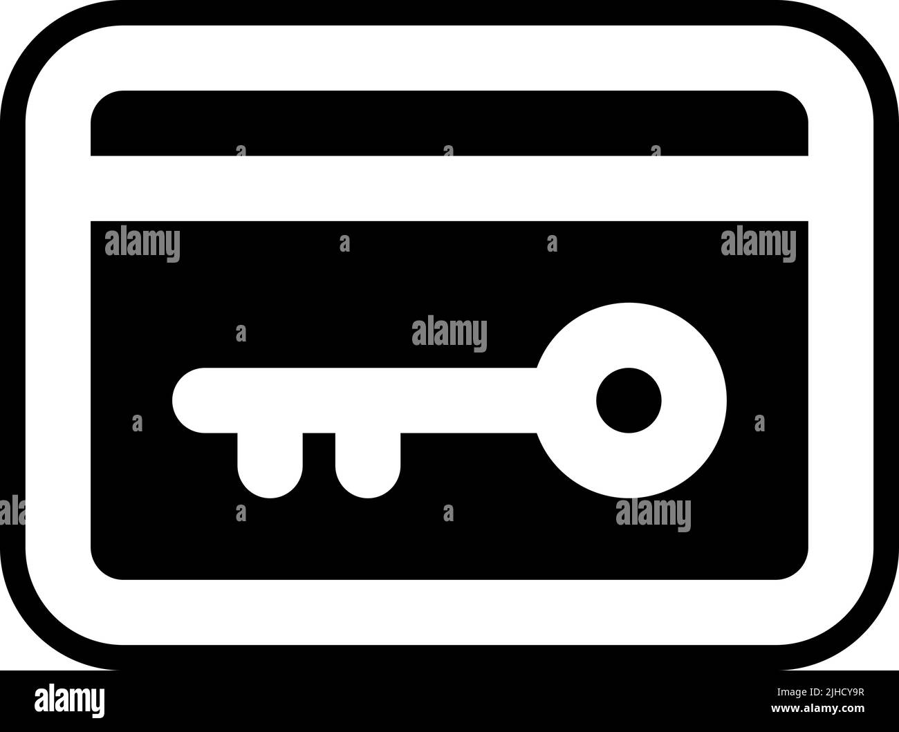 Key holder icon Black and White Stock Photos & Images - Alamy