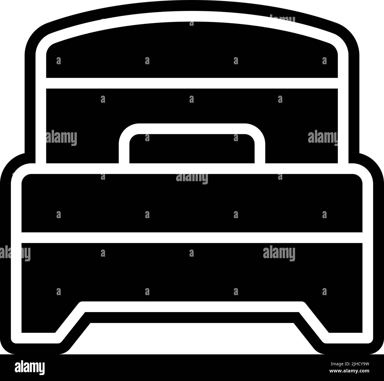 Bed linen folded Stock Vector Images - Alamy