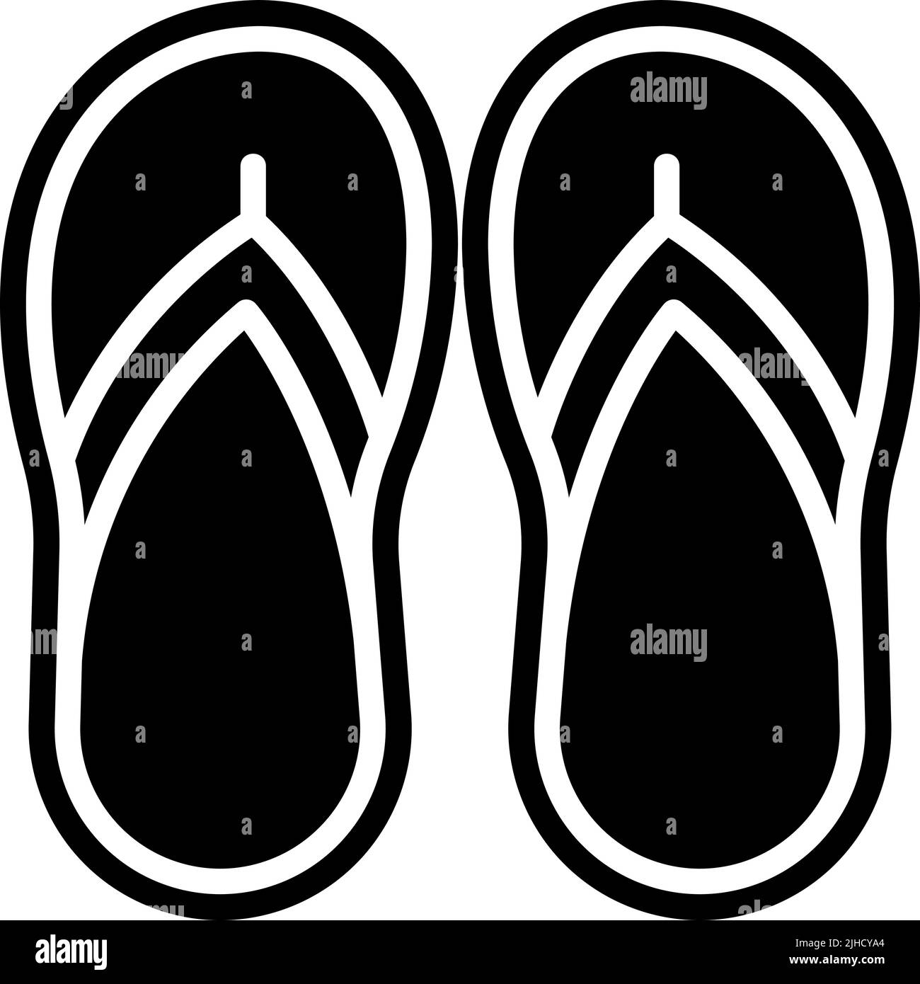 Hotel flip flops Stock Vector Image & Art - Alamy