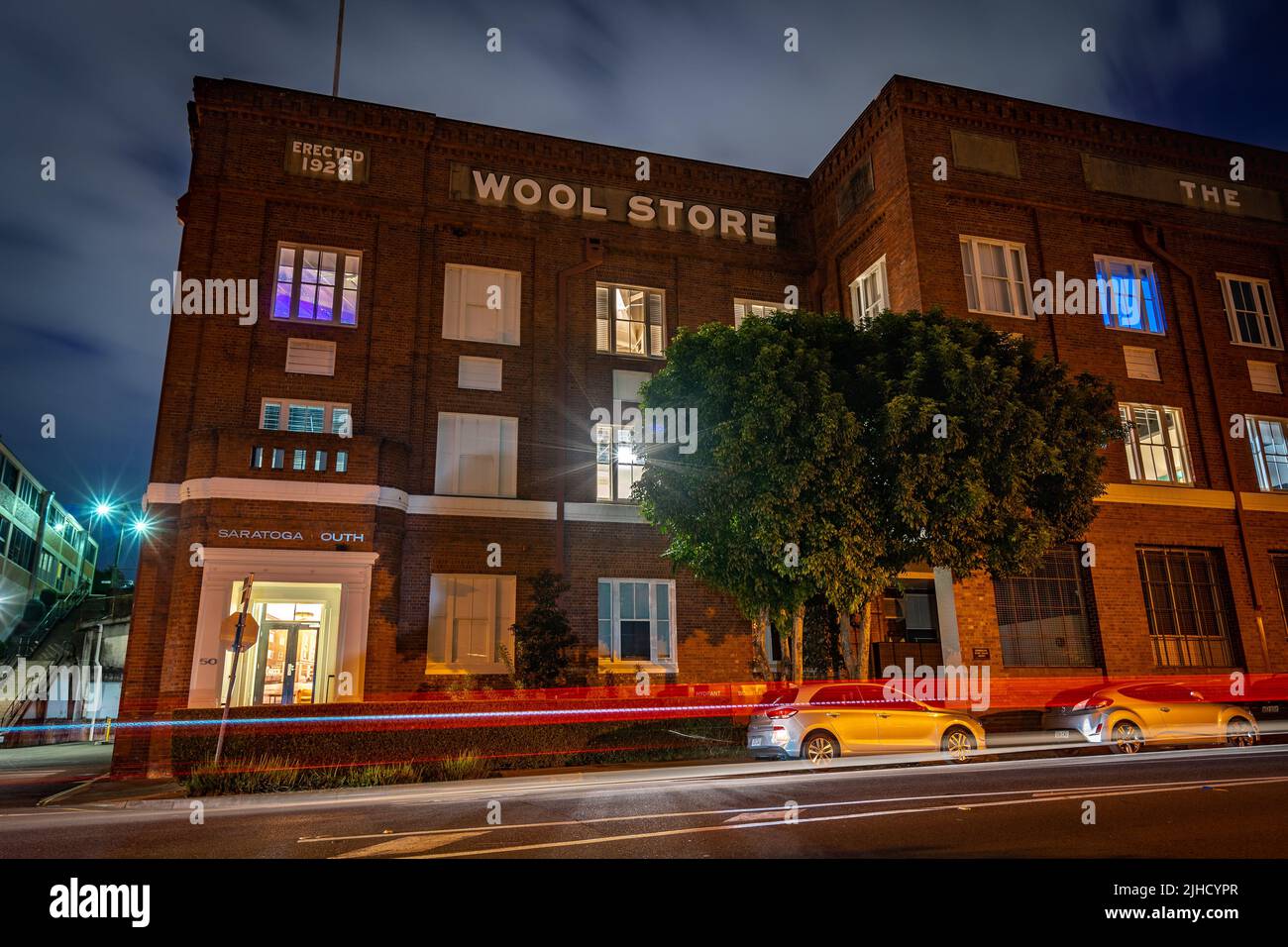 Brisbane, Australia - Old factory wool store building built in 1926 ...