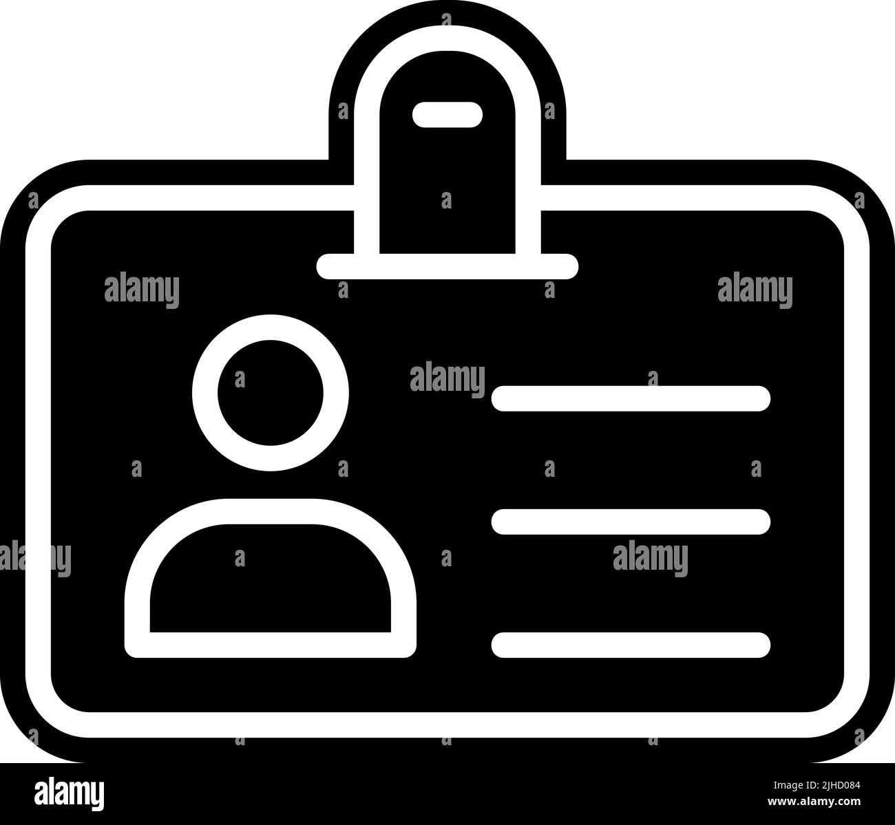 Jobs and profession id card Stock Vector Image & Art - Alamy