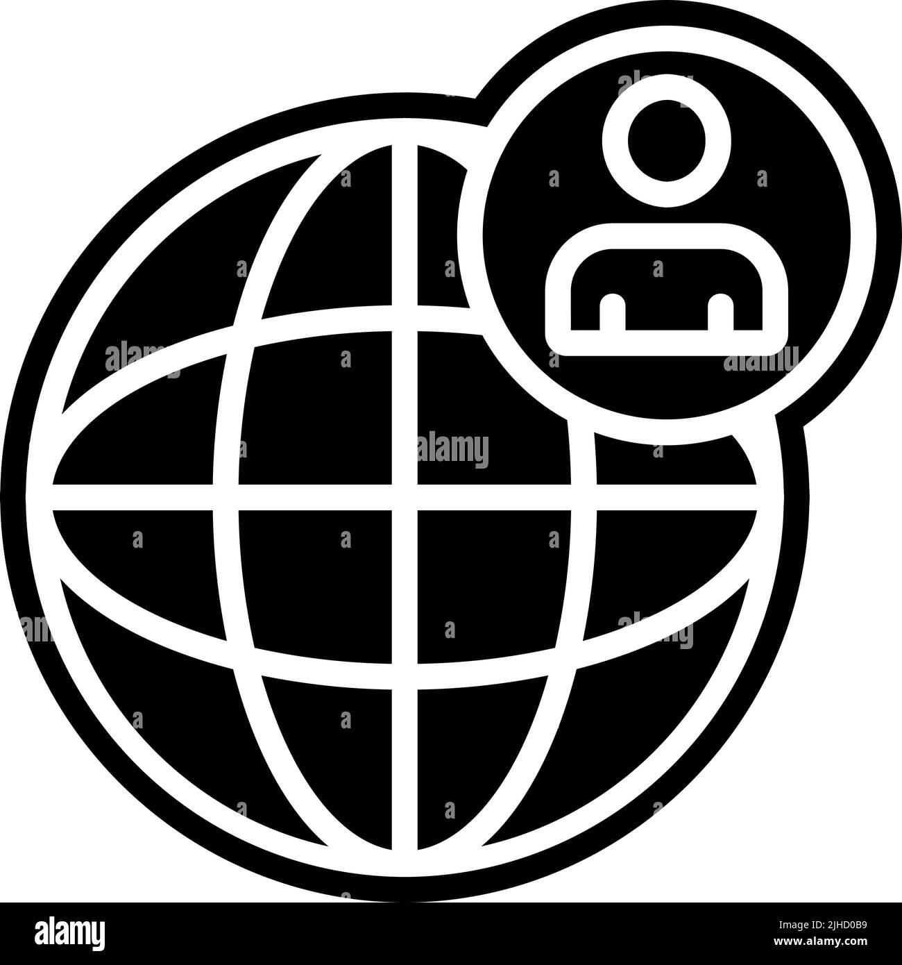 Globe woman Black and White Stock Photos & Images - Alamy