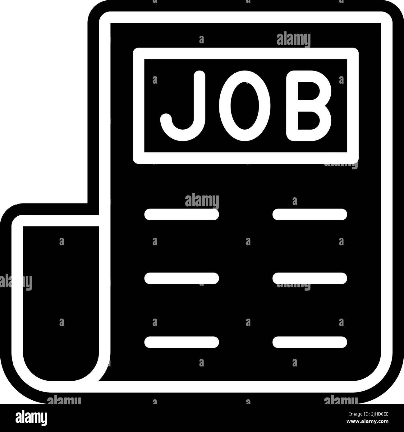 Job advertisement newspaper Stock Vector Images - Alamy