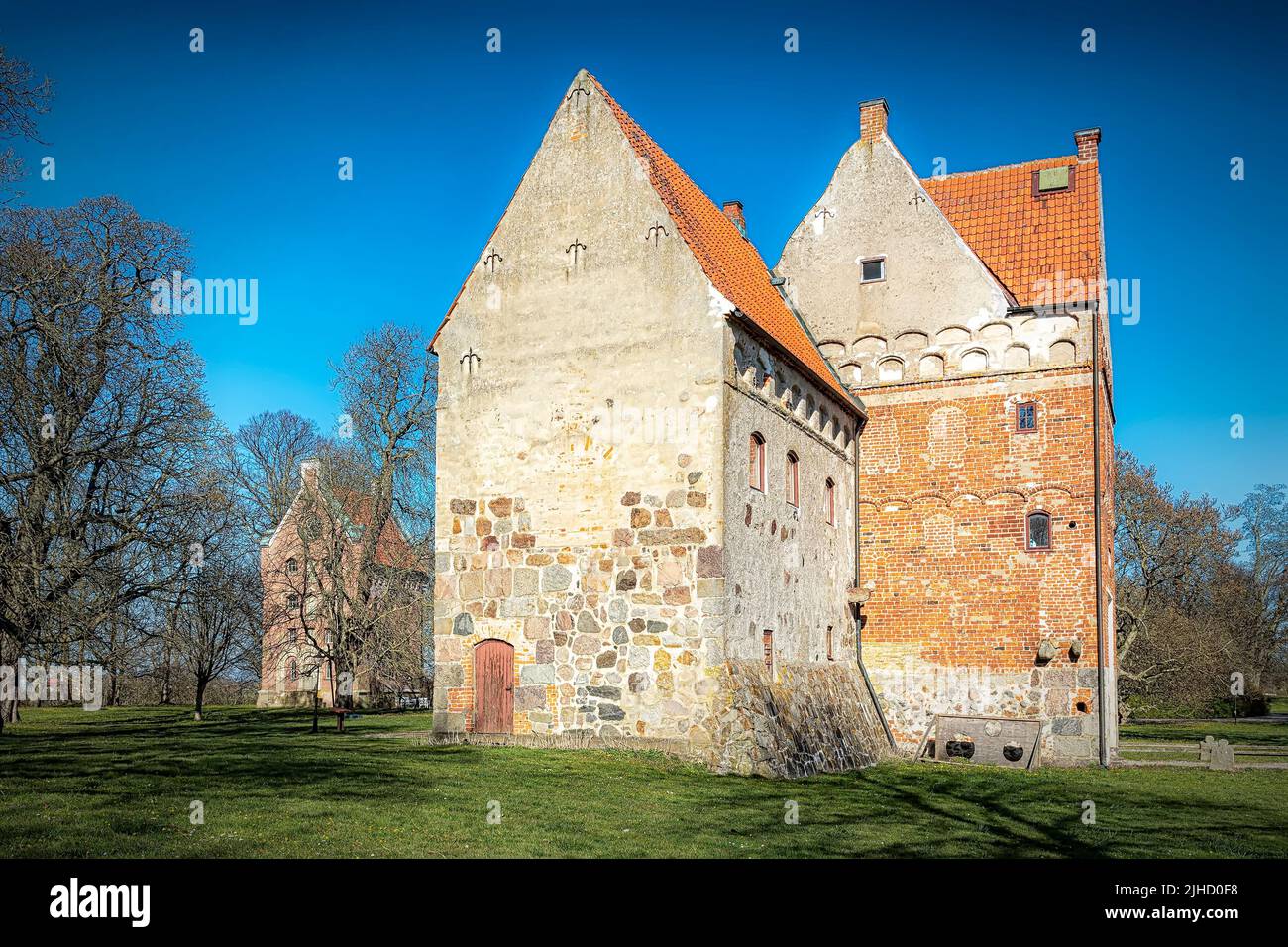 Borgeby castles borjes torn hi-res stock photography and images - Alamy