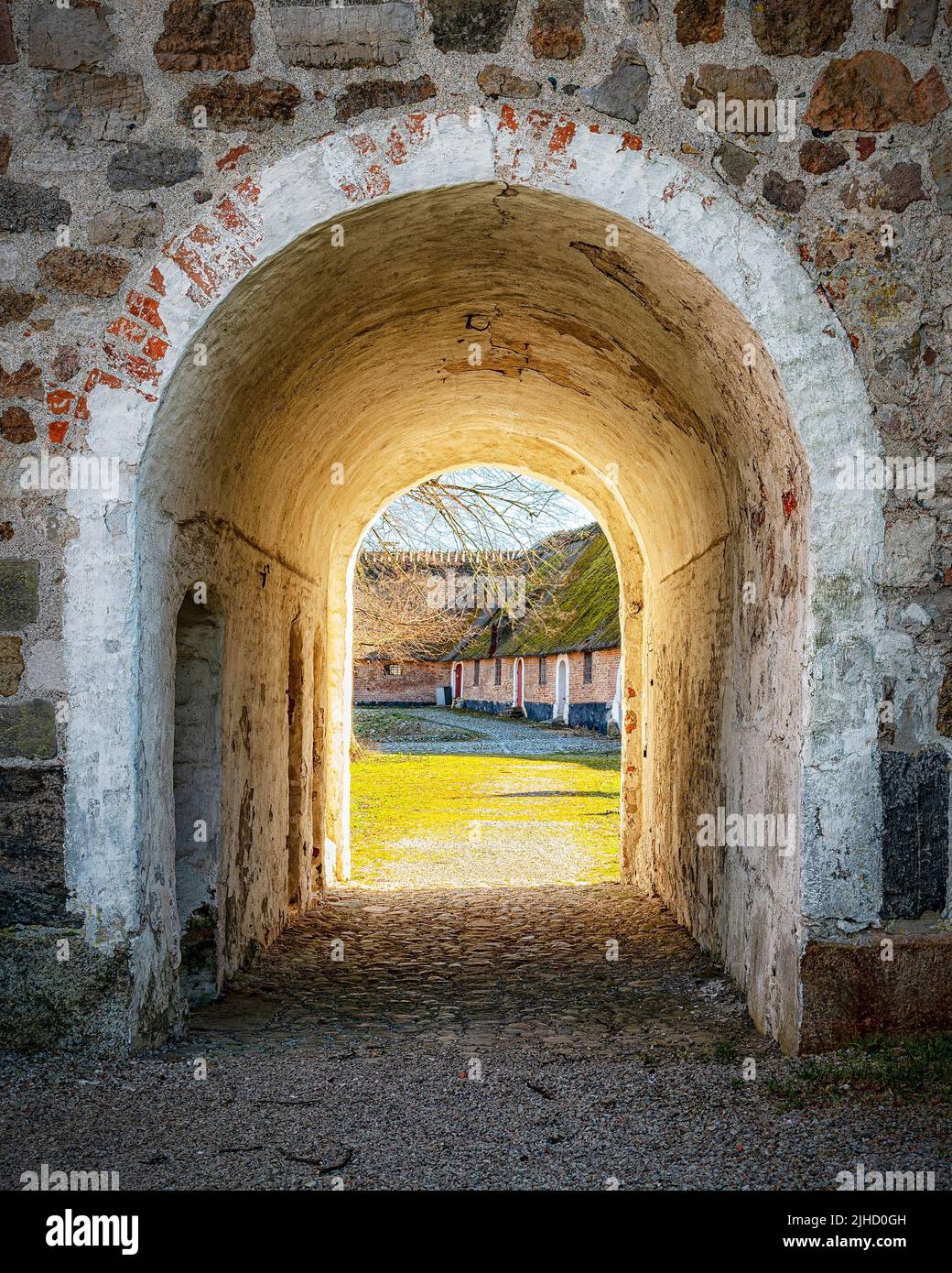 Borgeby castles gate hi-res stock photography and images - Alamy