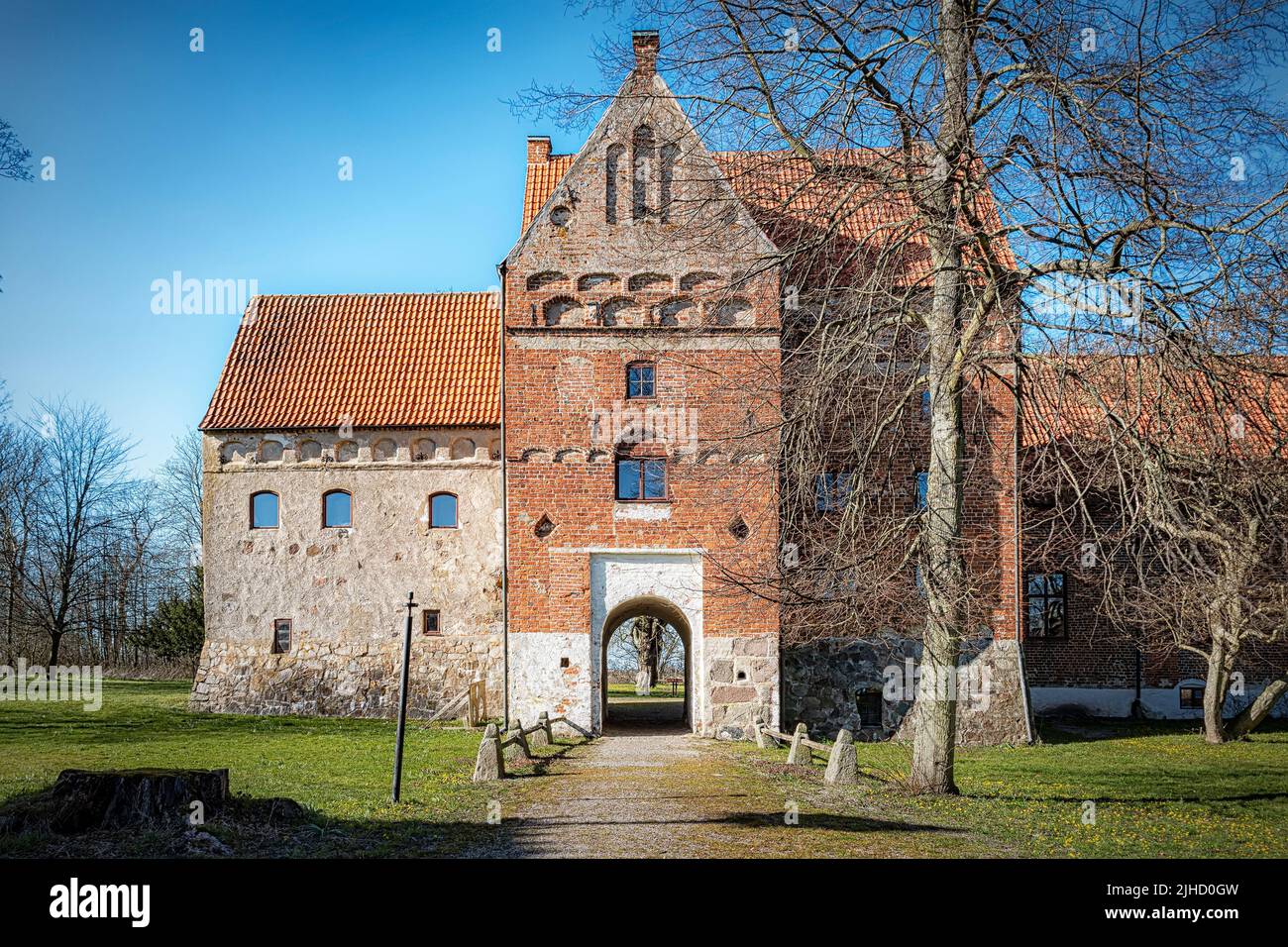 Borgeby castles borjes torn hi-res stock photography and images - Alamy