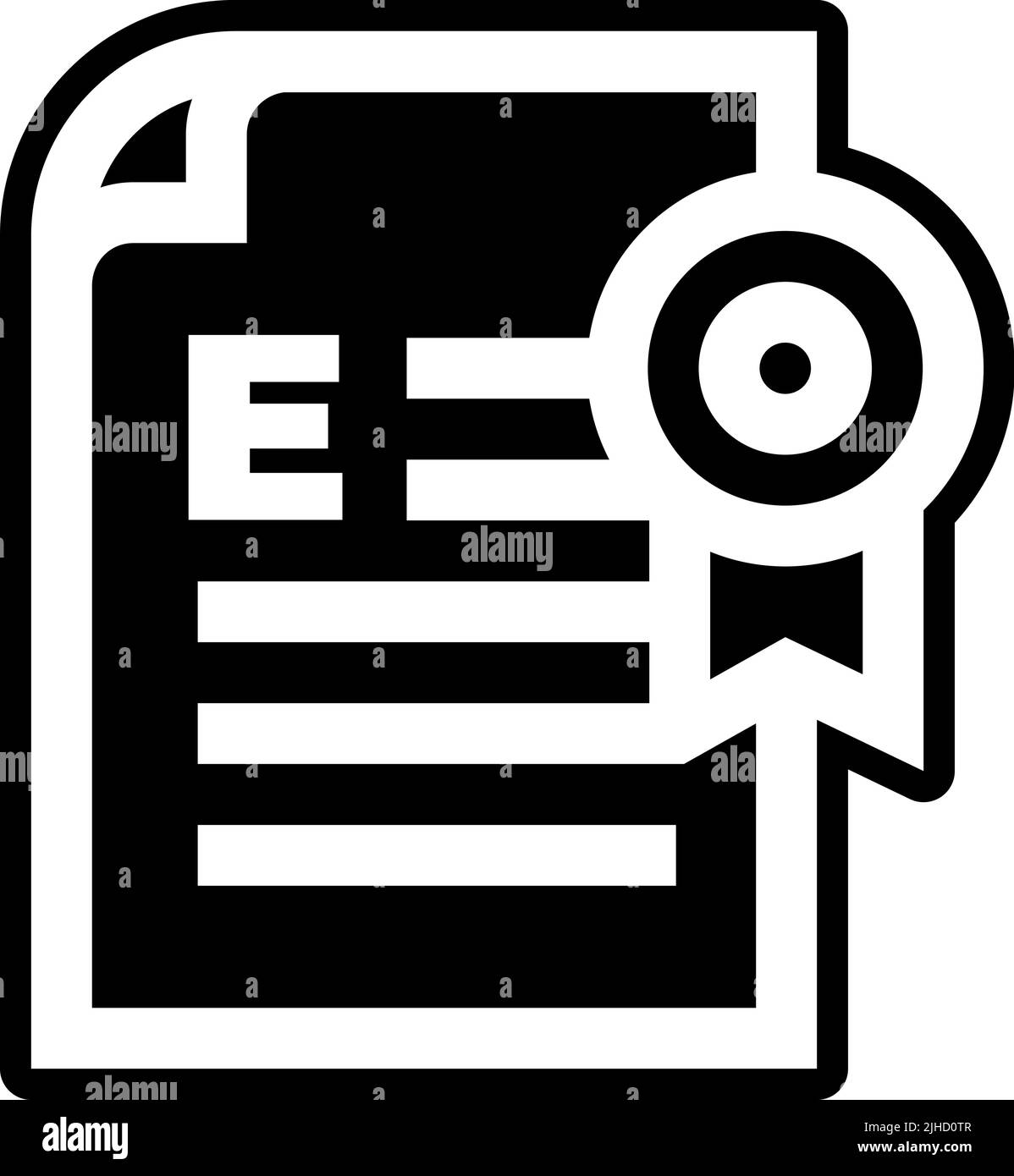 Knowledge certificate Stock Vector Image & Art - Alamy