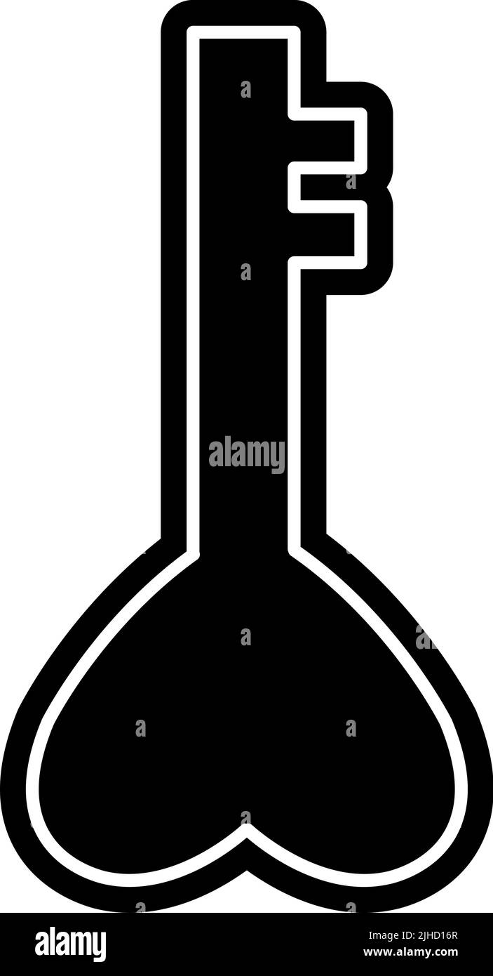 Key icon on red Black and White Stock Photos & Images - Alamy