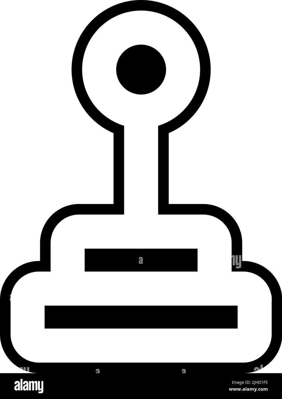 Multimedia ui joystick Stock Vector Image & Art - Alamy