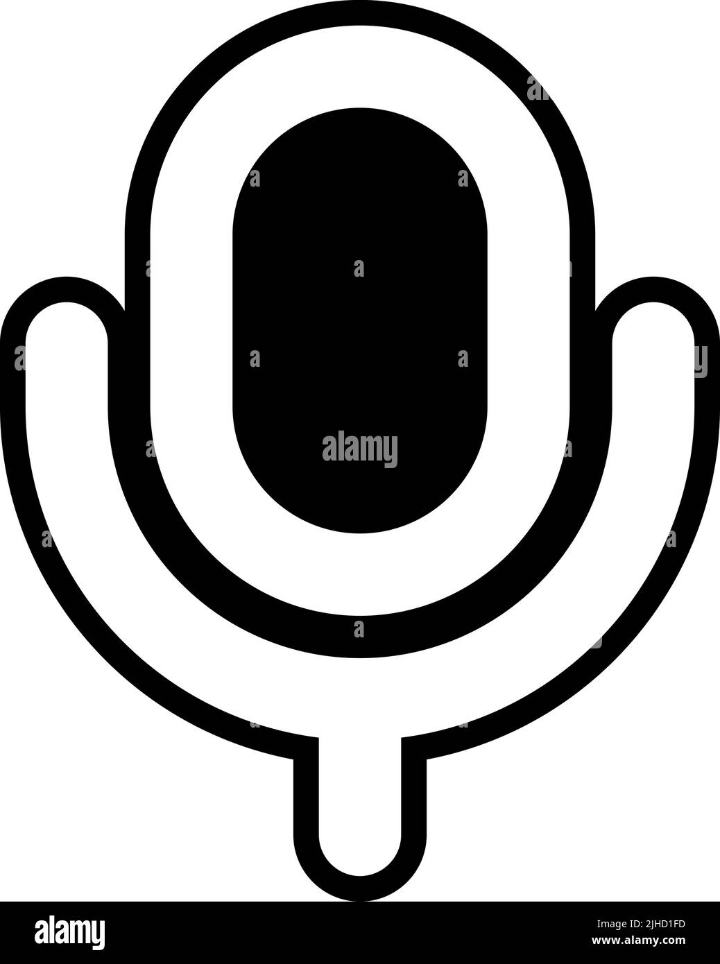 Multimedia ui microphone Stock Vector Image & Art - Alamy