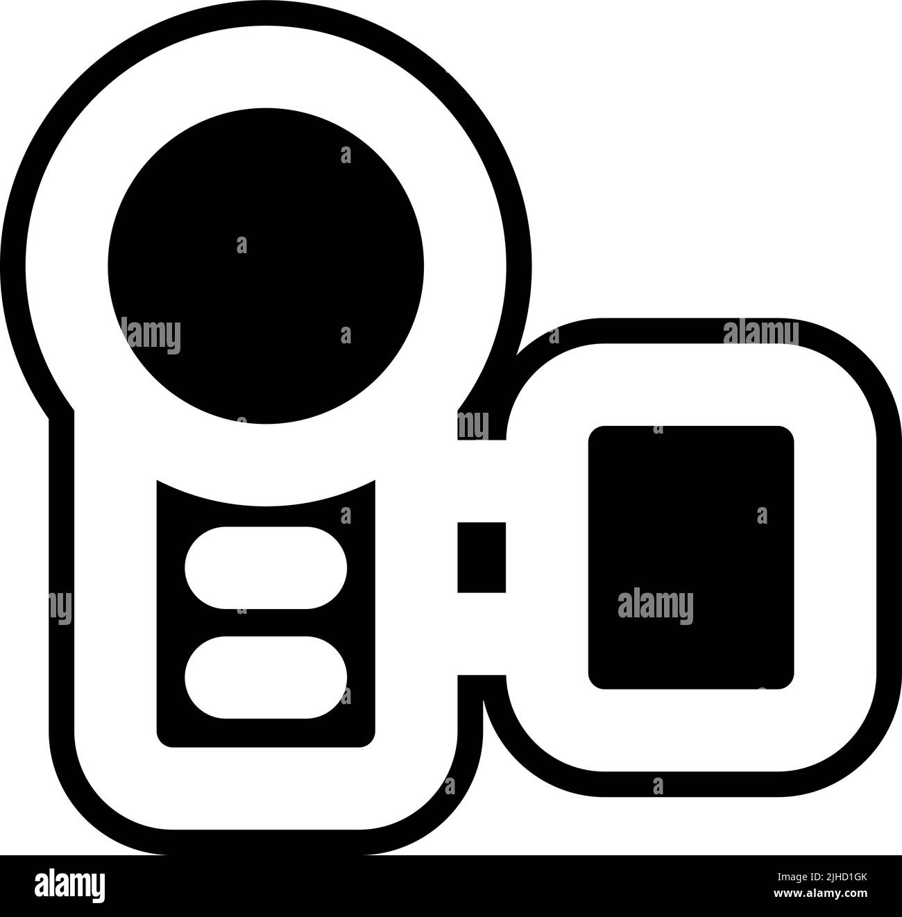 Multimedia ui camcorder Stock Vector Image & Art - Alamy