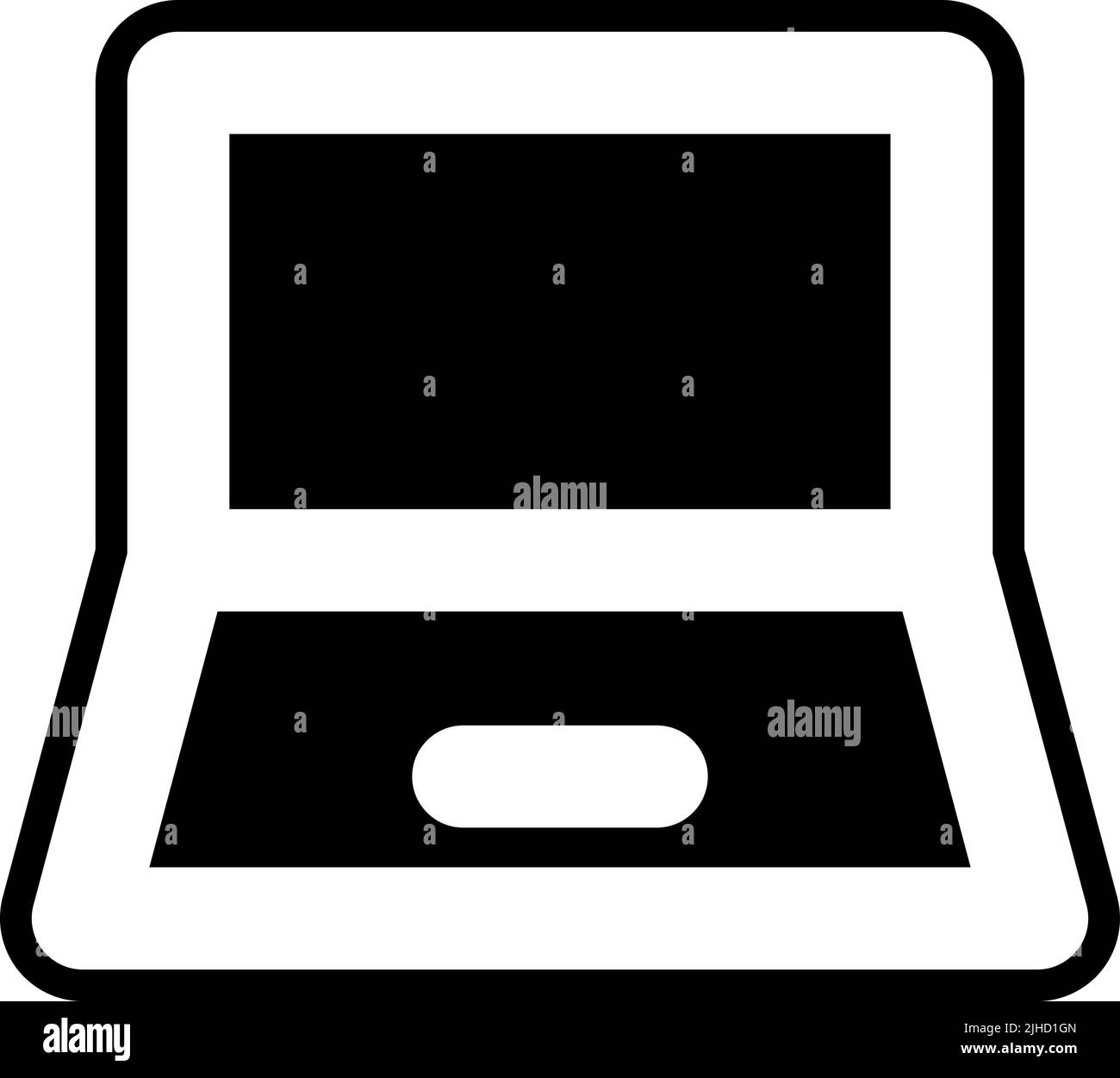 Multimedia ui laptop Stock Vector Image & Art - Alamy