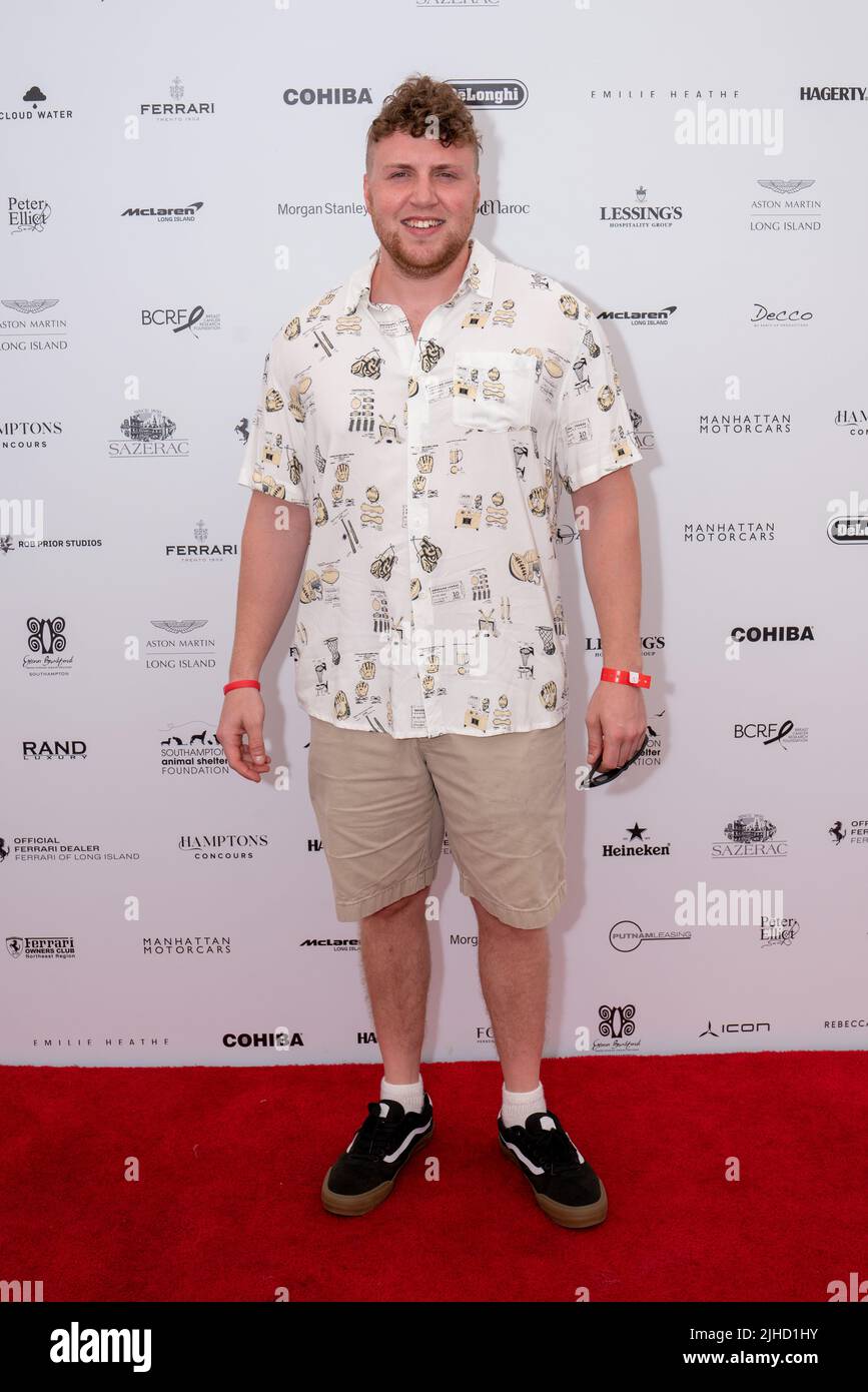 Hunter Warren attends the Hamptons Concours 2022 Celebrating the 75th ...