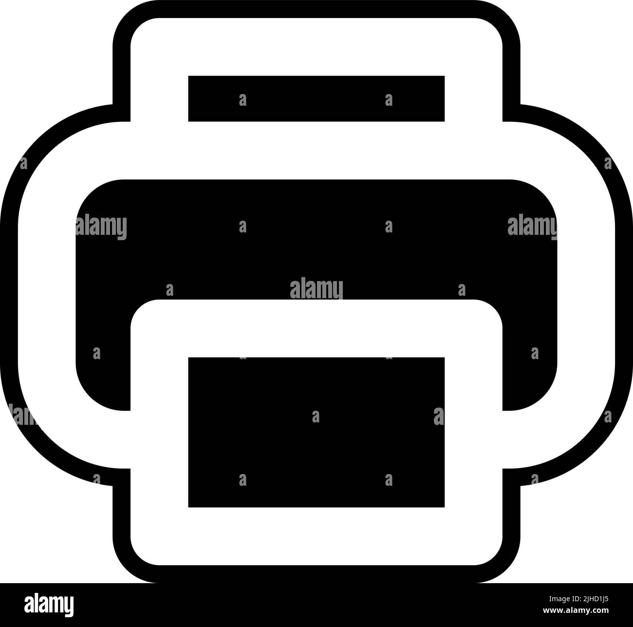 Multimedia ui printer Stock Vector Image & Art - Alamy