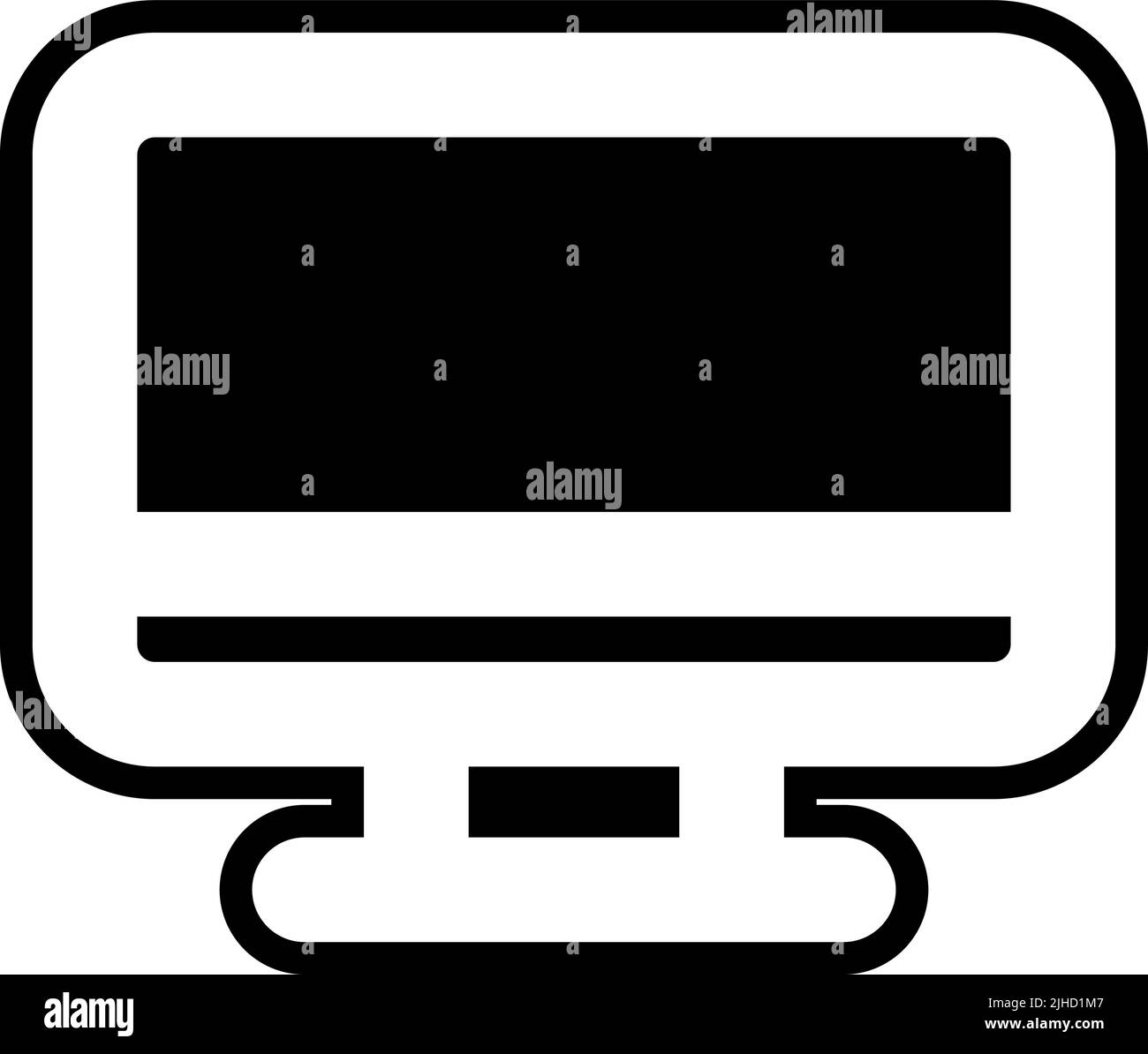 Multimedia ui monitor Stock Vector Image & Art - Alamy