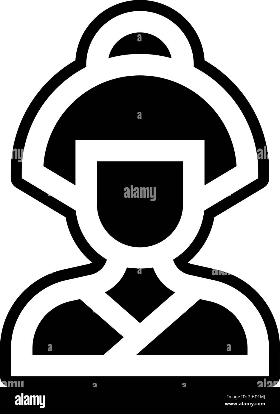 Ninja geisha Stock Vector Image & Art - Alamy