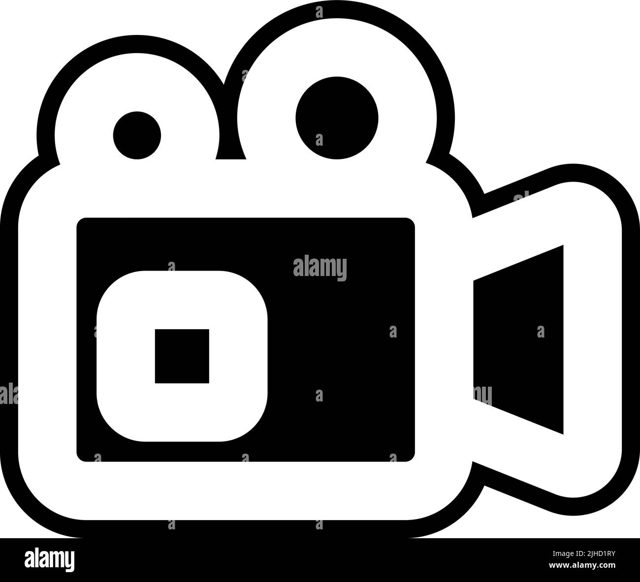 Multimedia ui video camera Stock Vector Image & Art - Alamy
