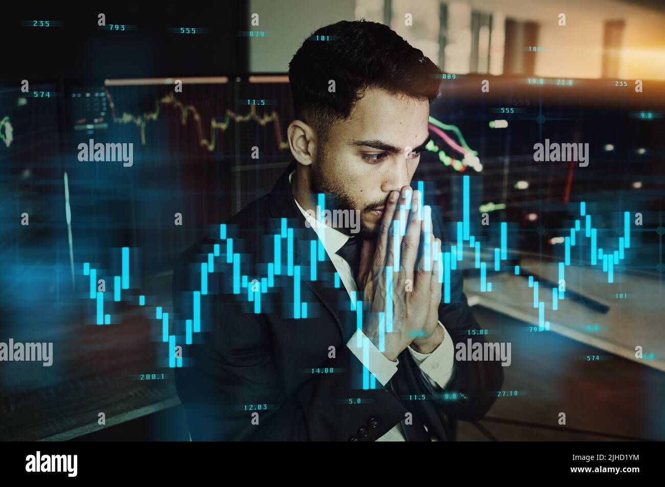 Its an emergency the market has crashed. a young stock market expert ...