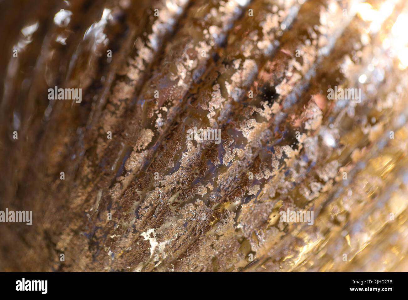 Ribbed surface.Rusty metallic shiny texture. Shabby metal background ...