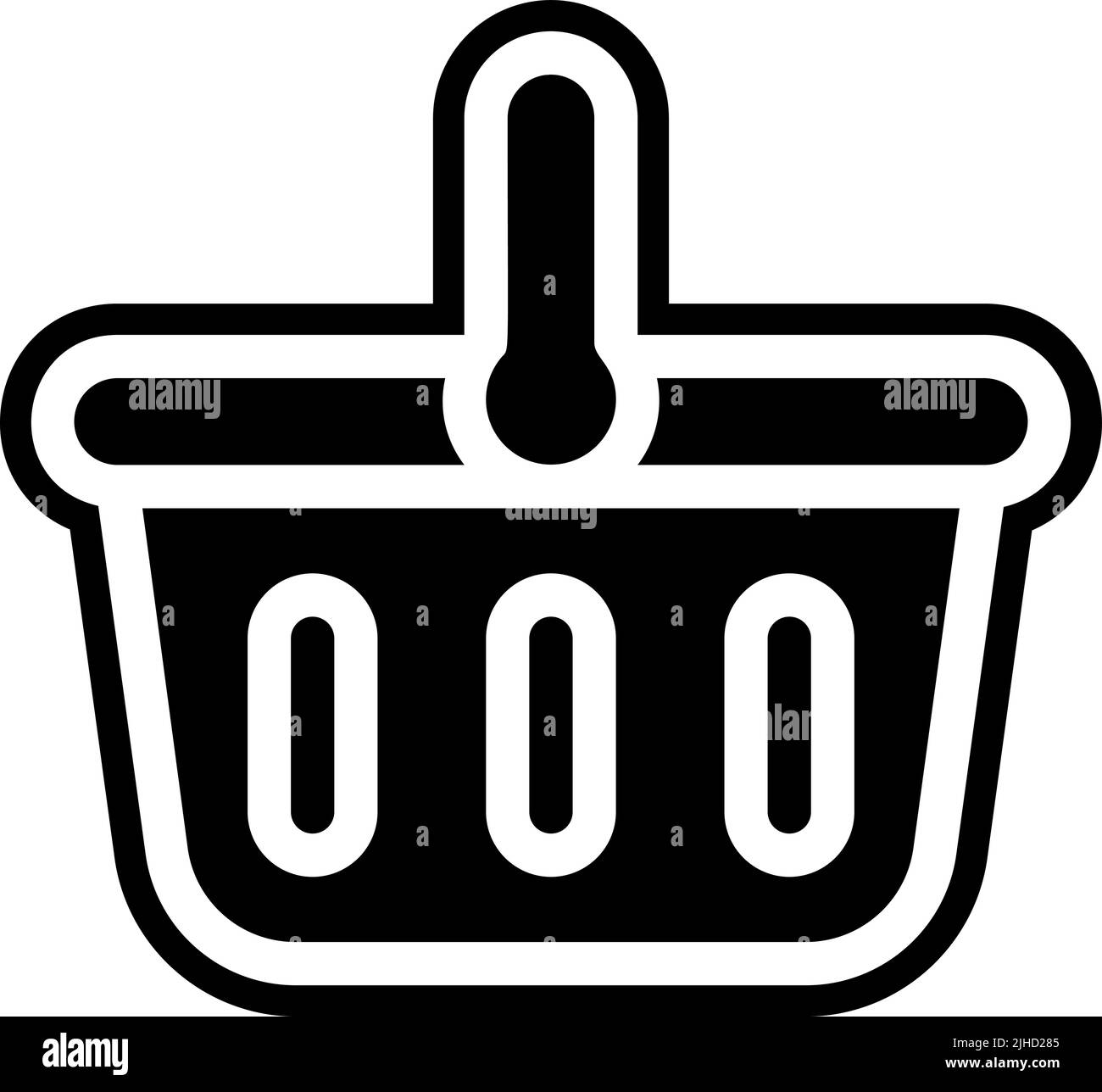 Online shopping line shopping basket Stock Vector Image & Art - Alamy