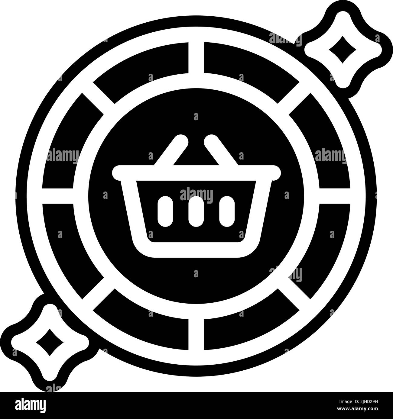 Online shopping line token Stock Vector Image & Art - Alamy
