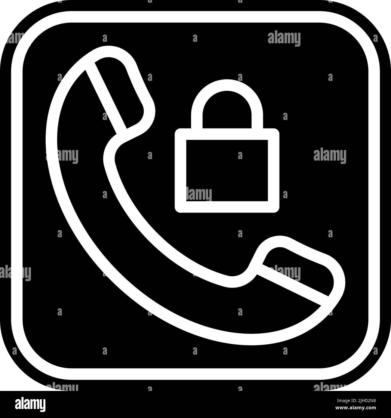 Phone lock Stock Vector Image & Art - Alamy