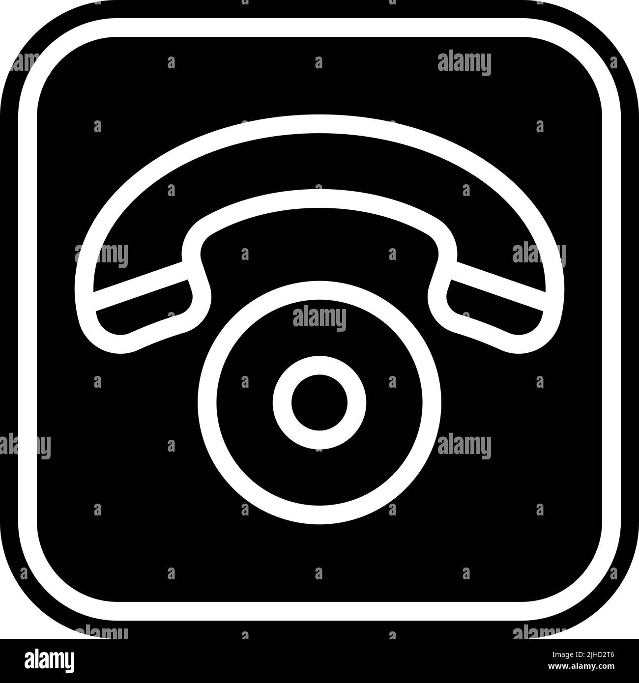 Phone screen hand dial number Stock Vector Images - Alamy