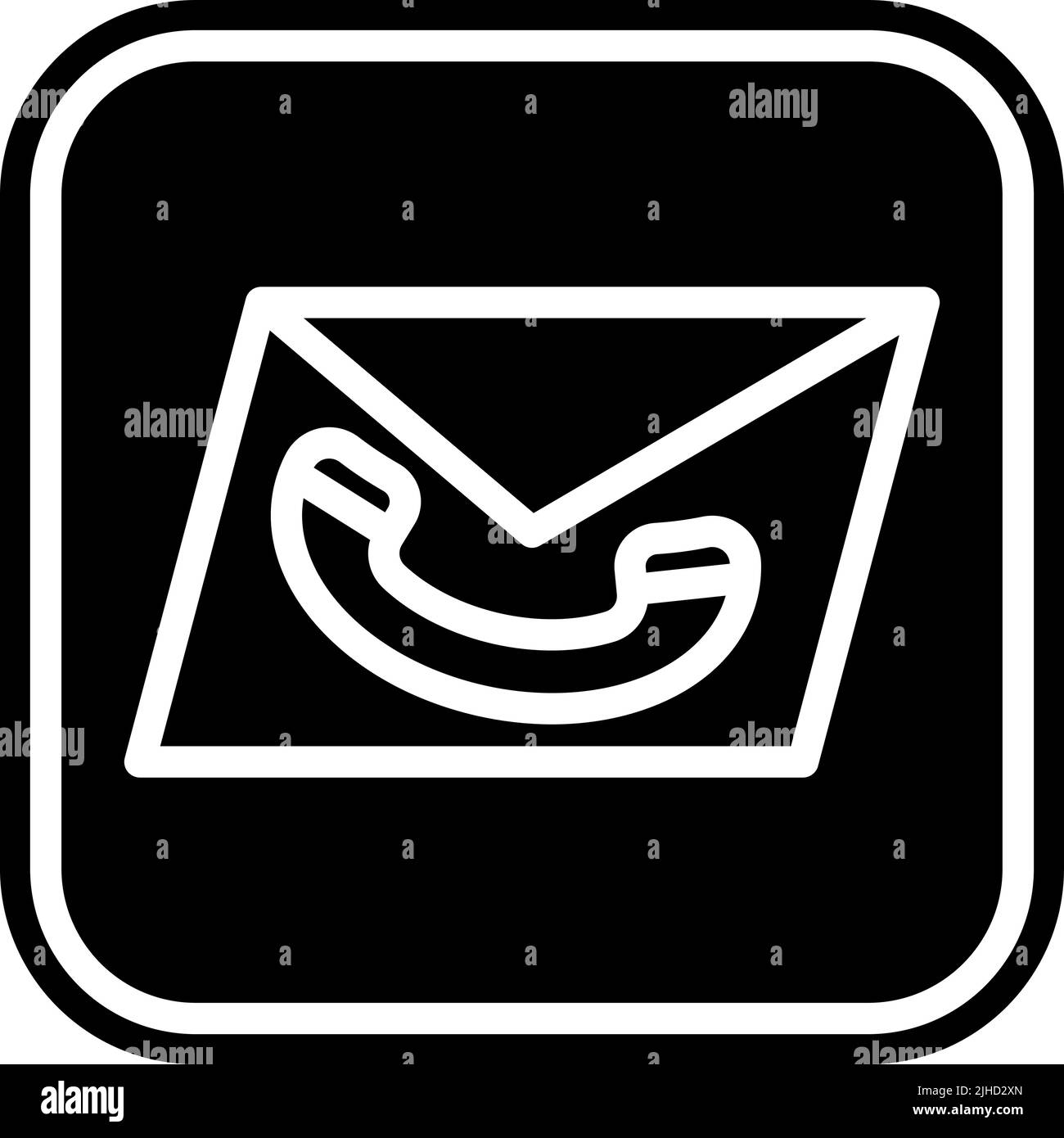 Phone voicemail Stock Vector Image & Art - Alamy