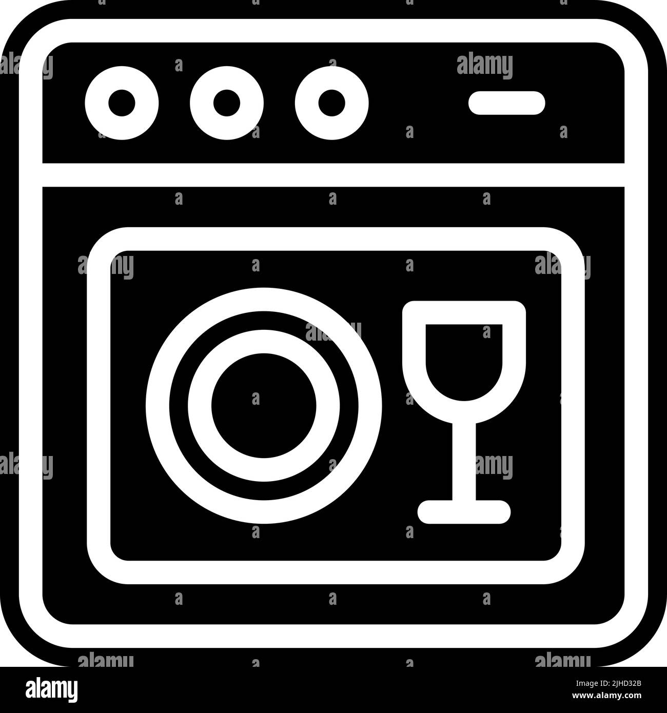 Repair dishwasher broken pipe Stock Vector Images - Alamy