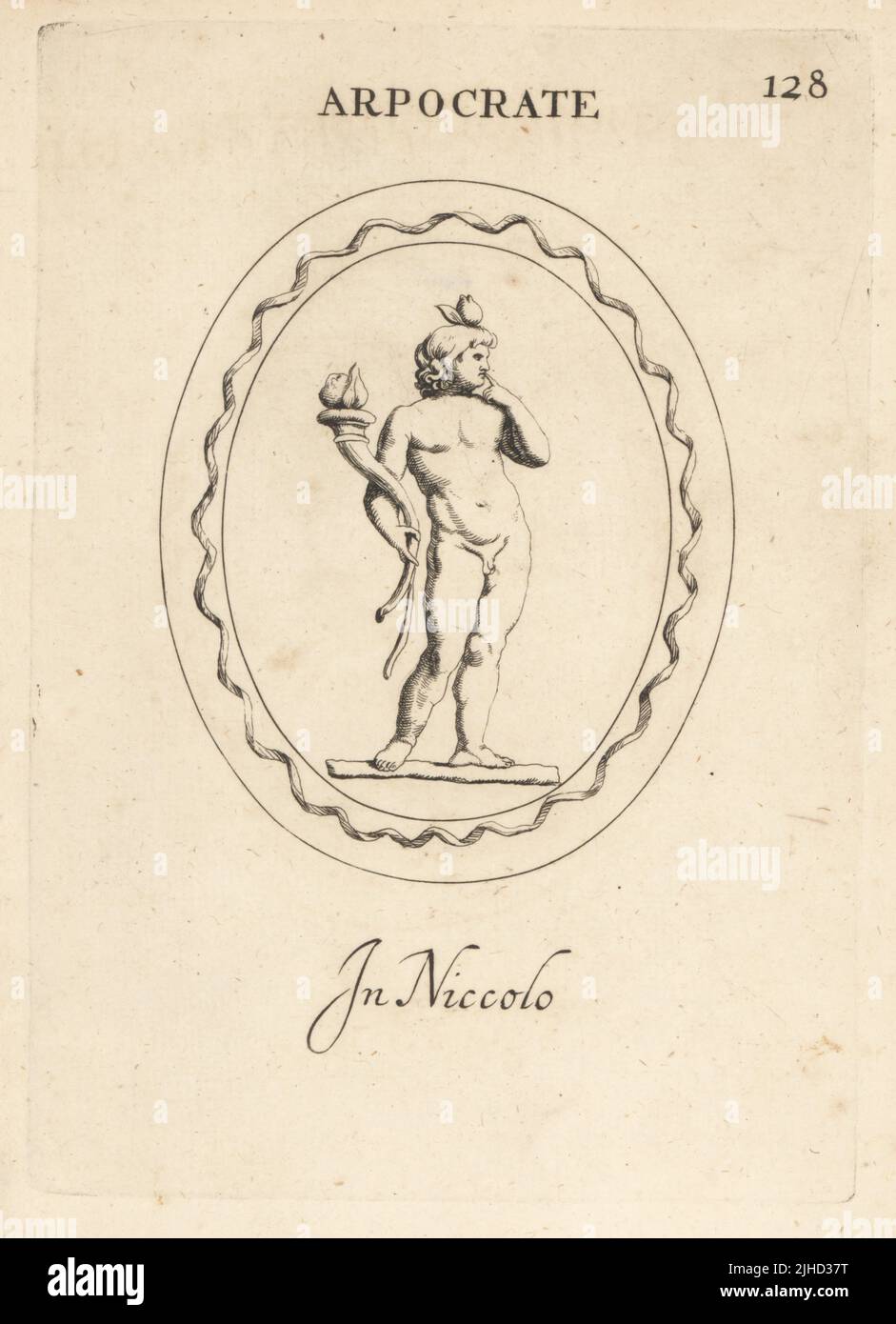 Harpocrates is the god of silence hi-res stock photography and images ...