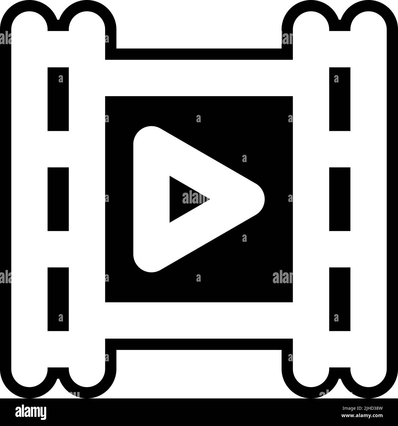 Photography play button Stock Vector Image & Art - Alamy