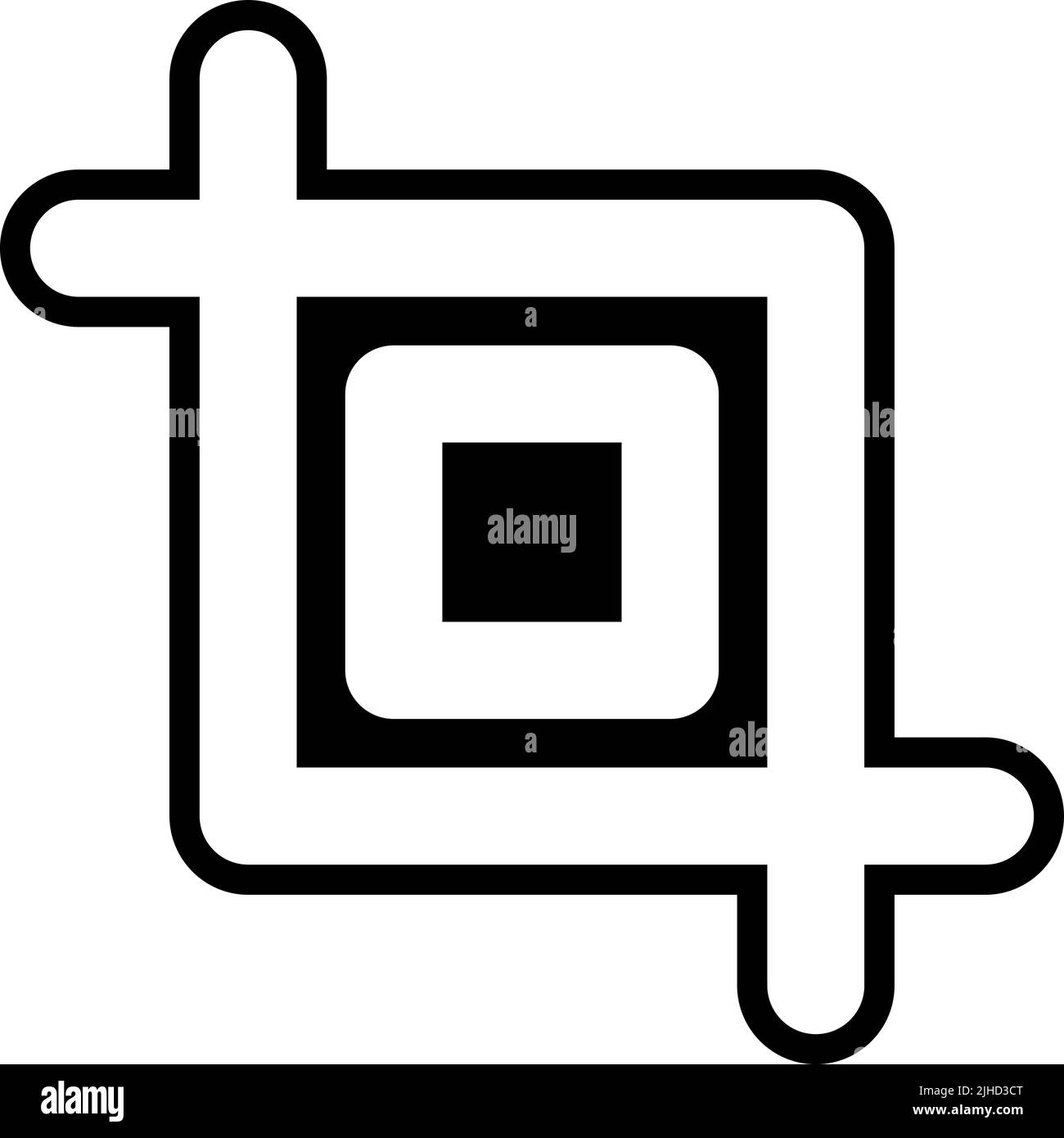 Crop lens Stock Vector Images - Alamy