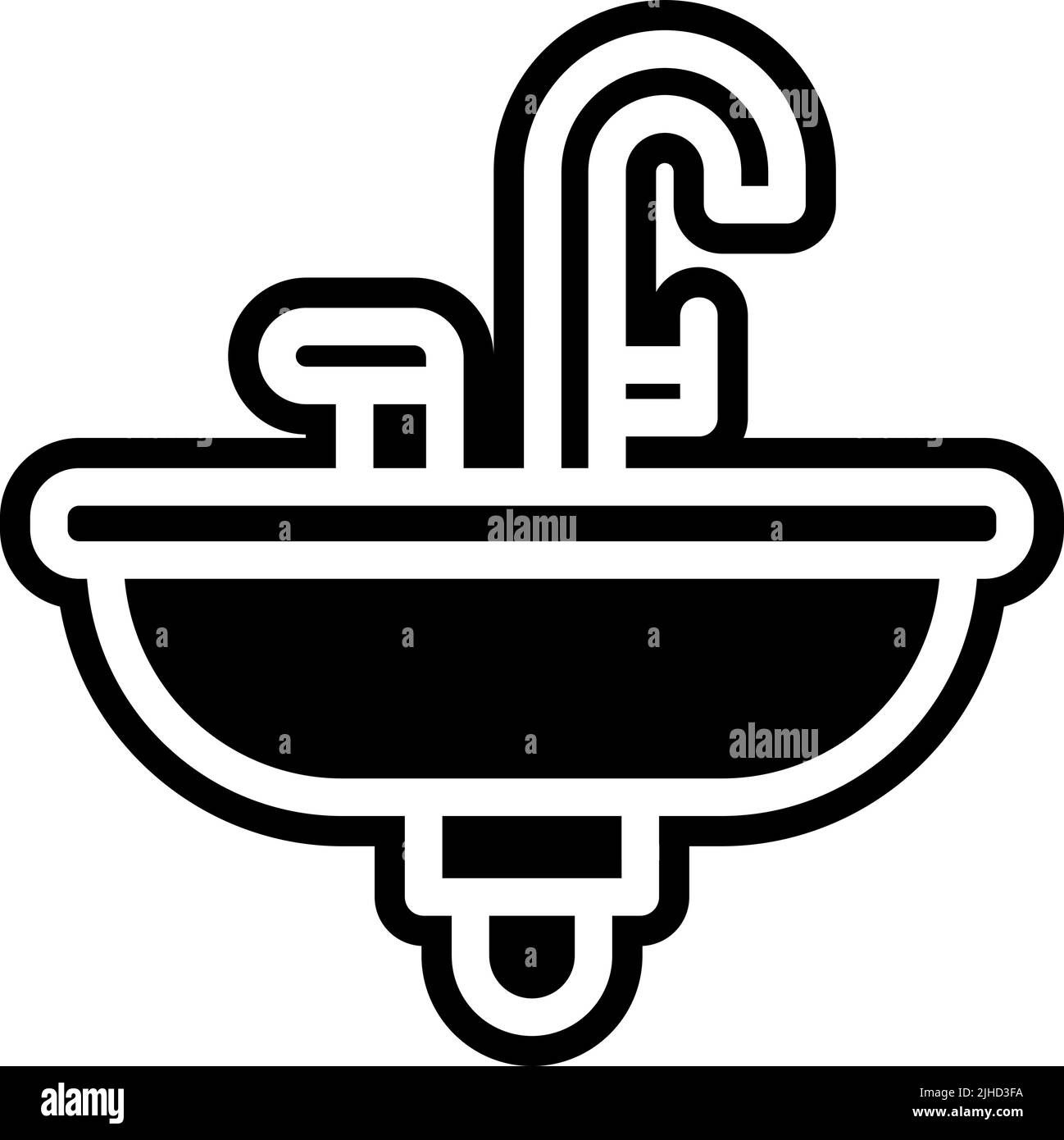 Fix clog sink Stock Vector Images - Alamy