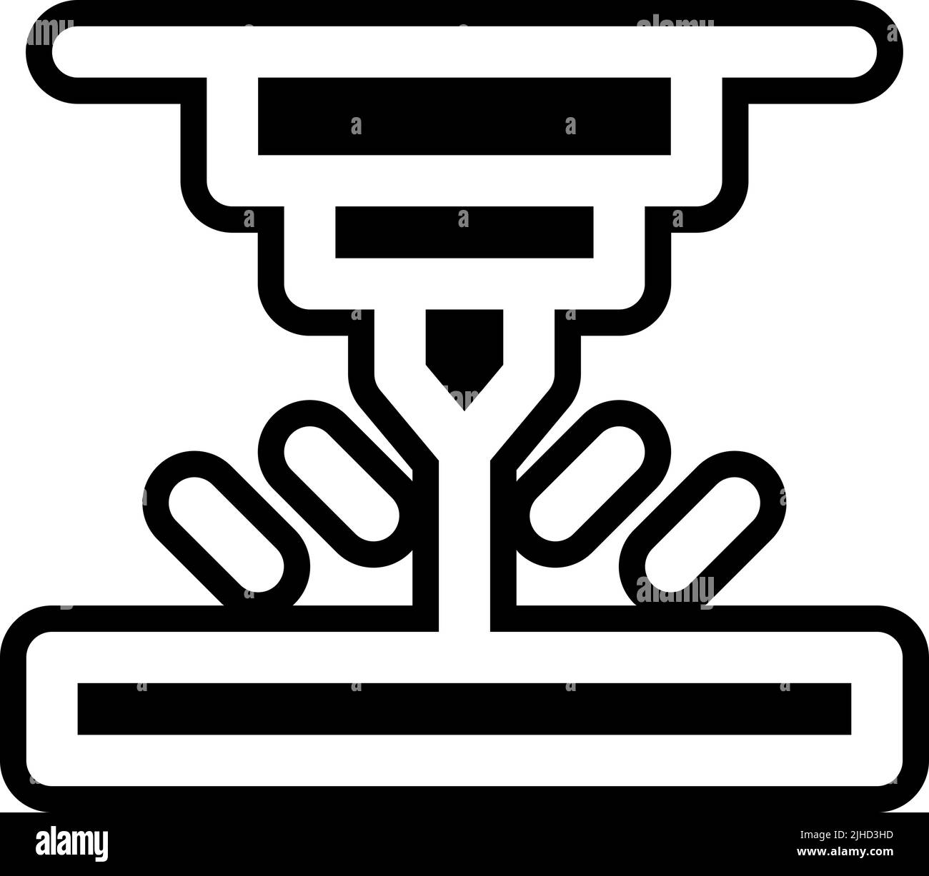 Printing laser Stock Vector Image & Art - Alamy