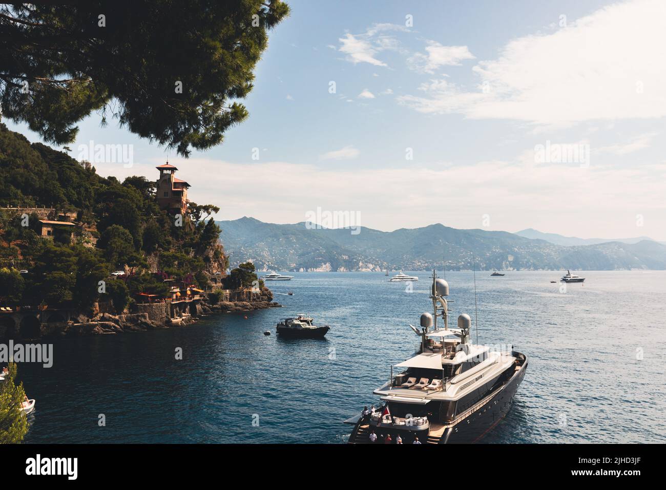 Portofino landscape hi-res stock photography and images - Alamy