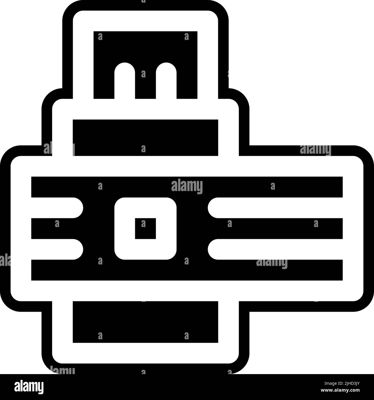 Thumb drive background Stock Vector Images - Alamy