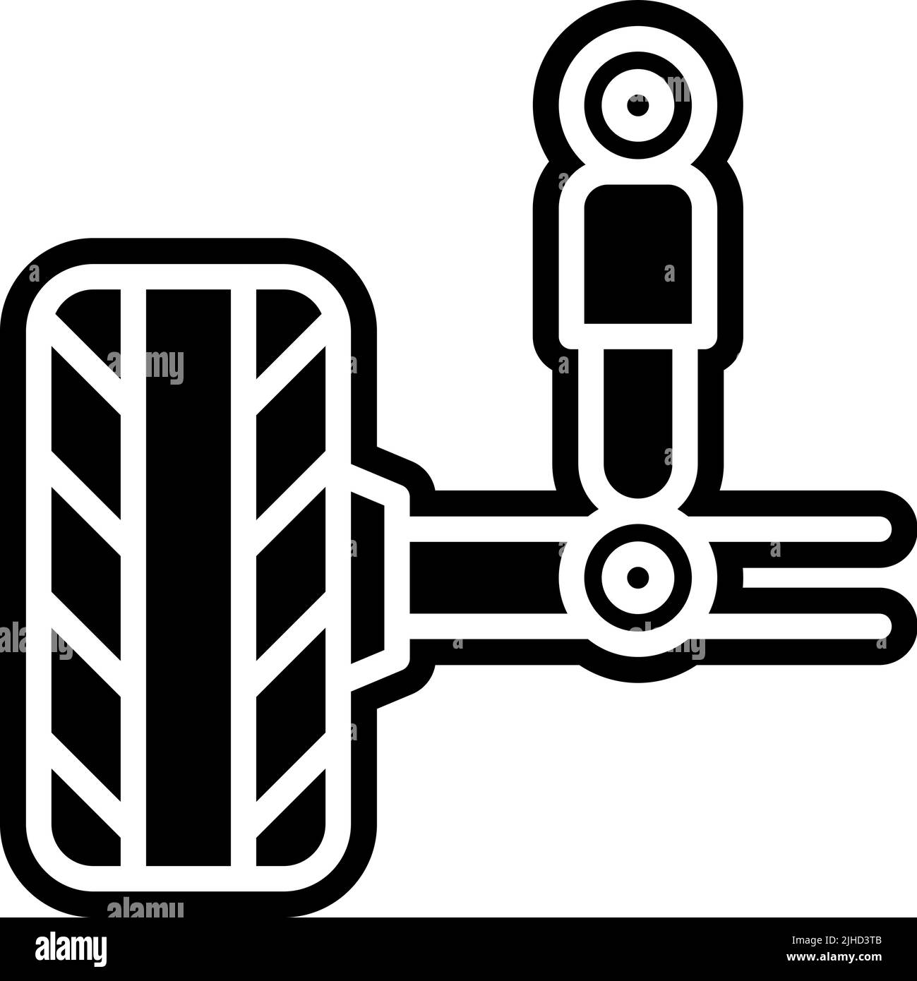 Race suspension Stock Vector Image & Art - Alamy