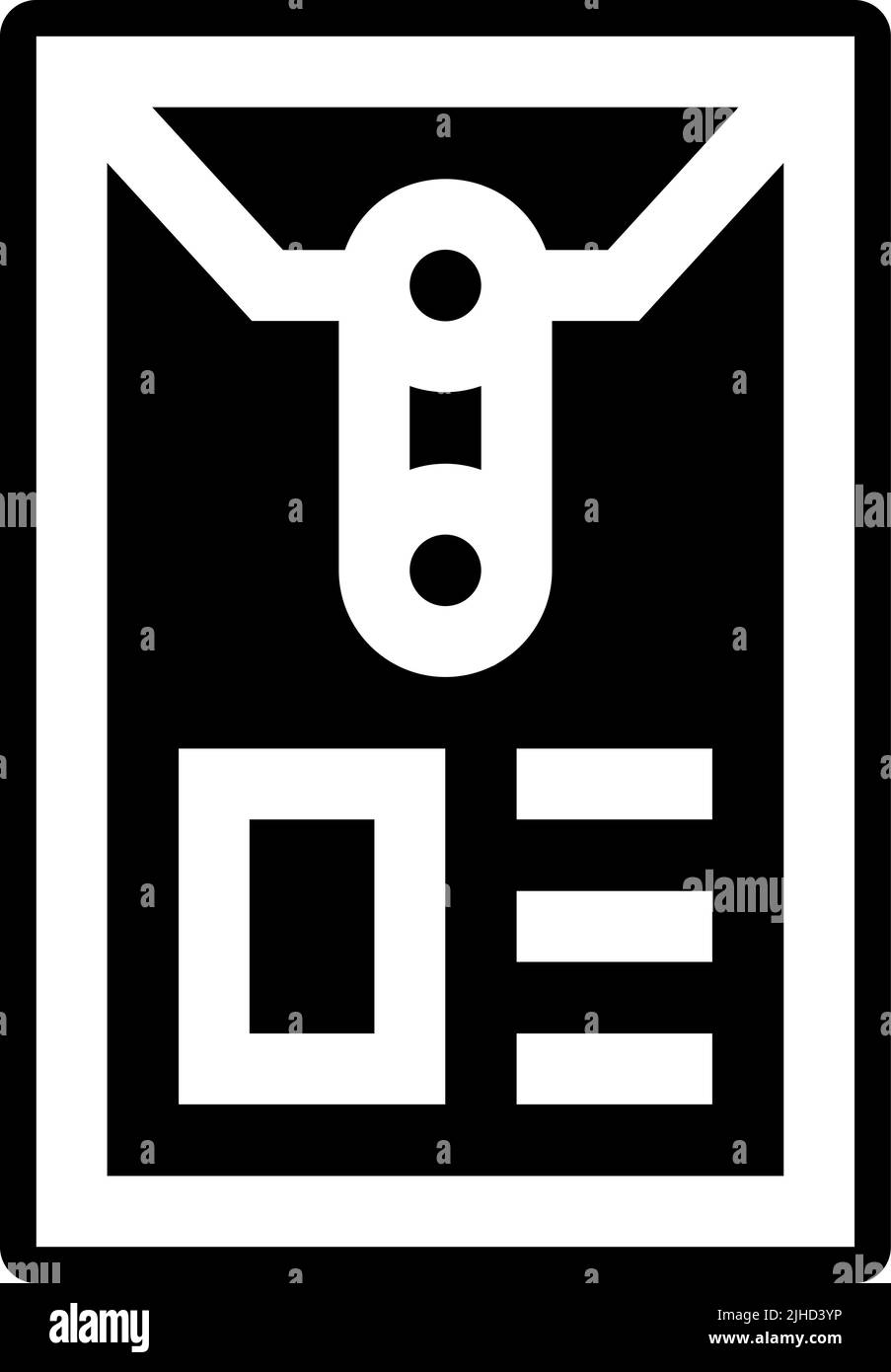 Advertising archives office Stock Vector Images - Alamy