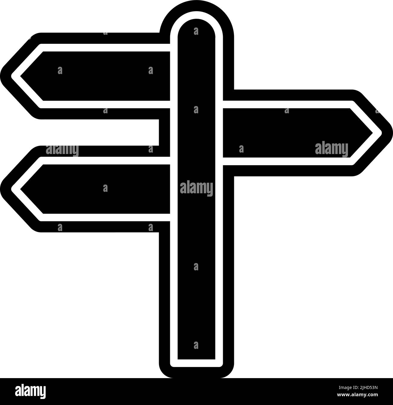 Travel road sign Stock Vector Image & Art - Alamy