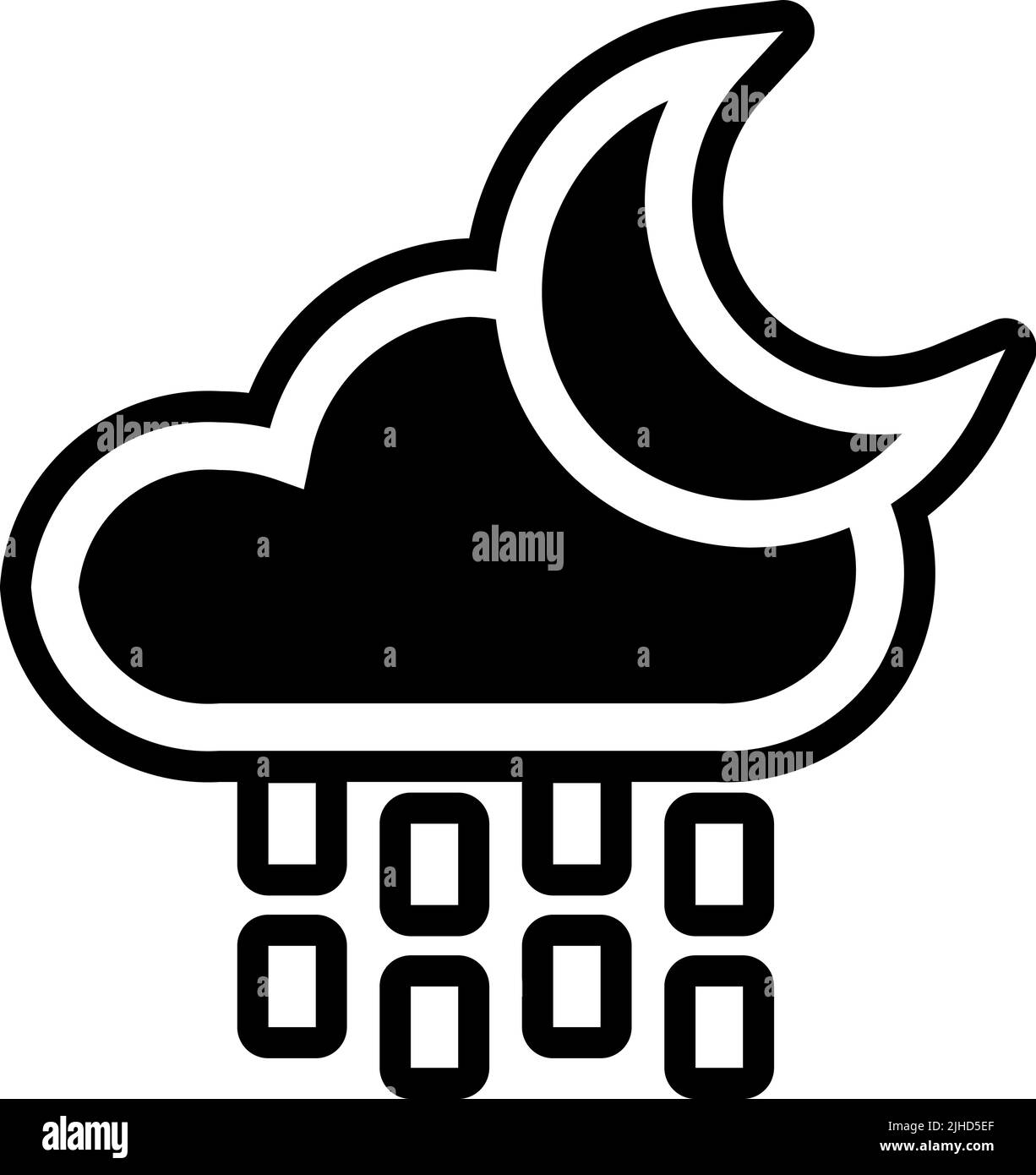 Stormy sky night Cut Out Stock Images & Pictures - Alamy