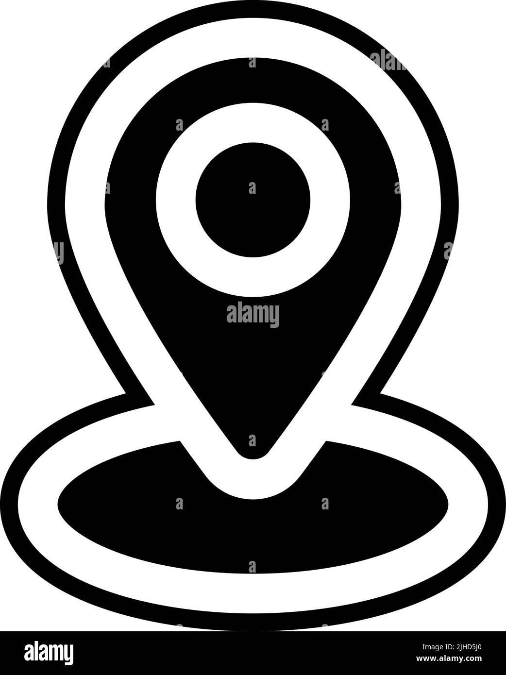 Maps and location icon hi-res stock photography and images - Alamy