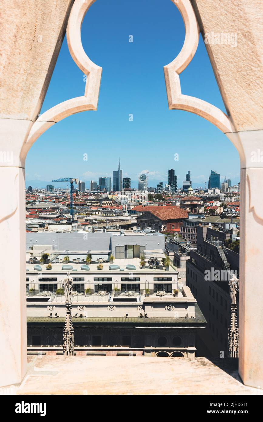 Milan citylife aerial hi-res stock photography and images - Alamy