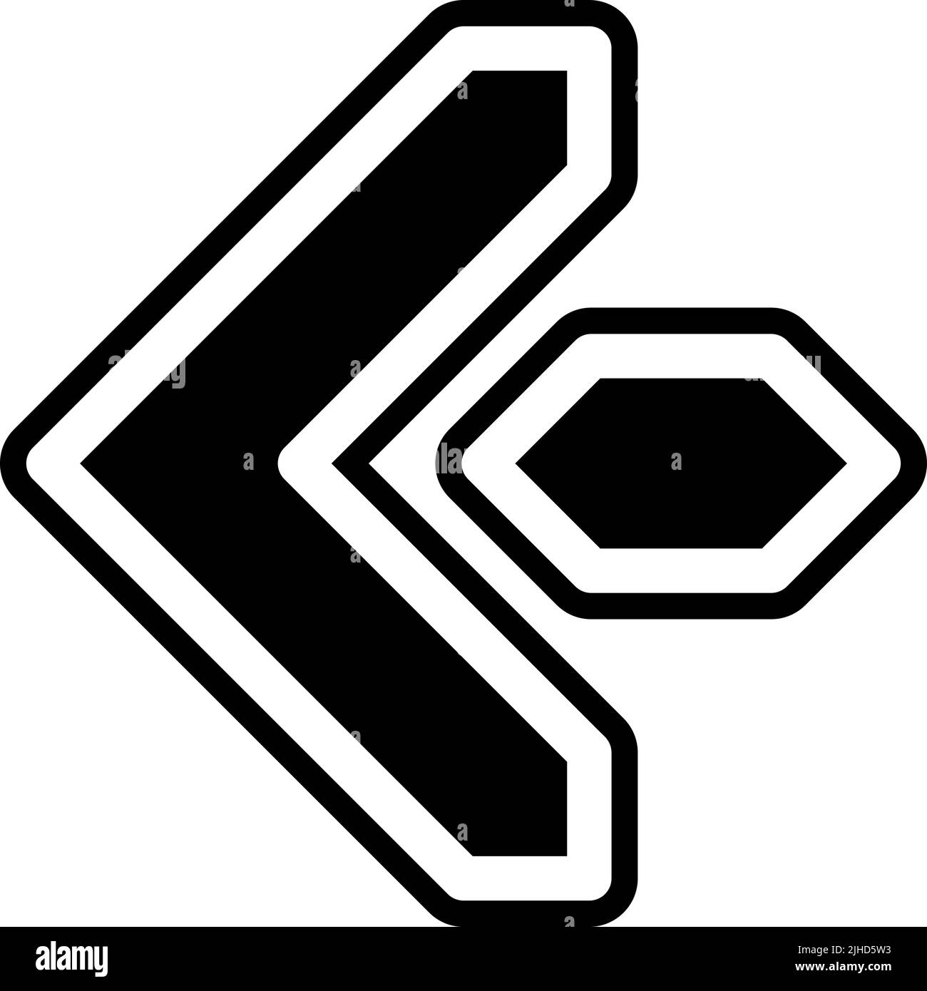 Arrow left Stock Vector Image & Art - Alamy