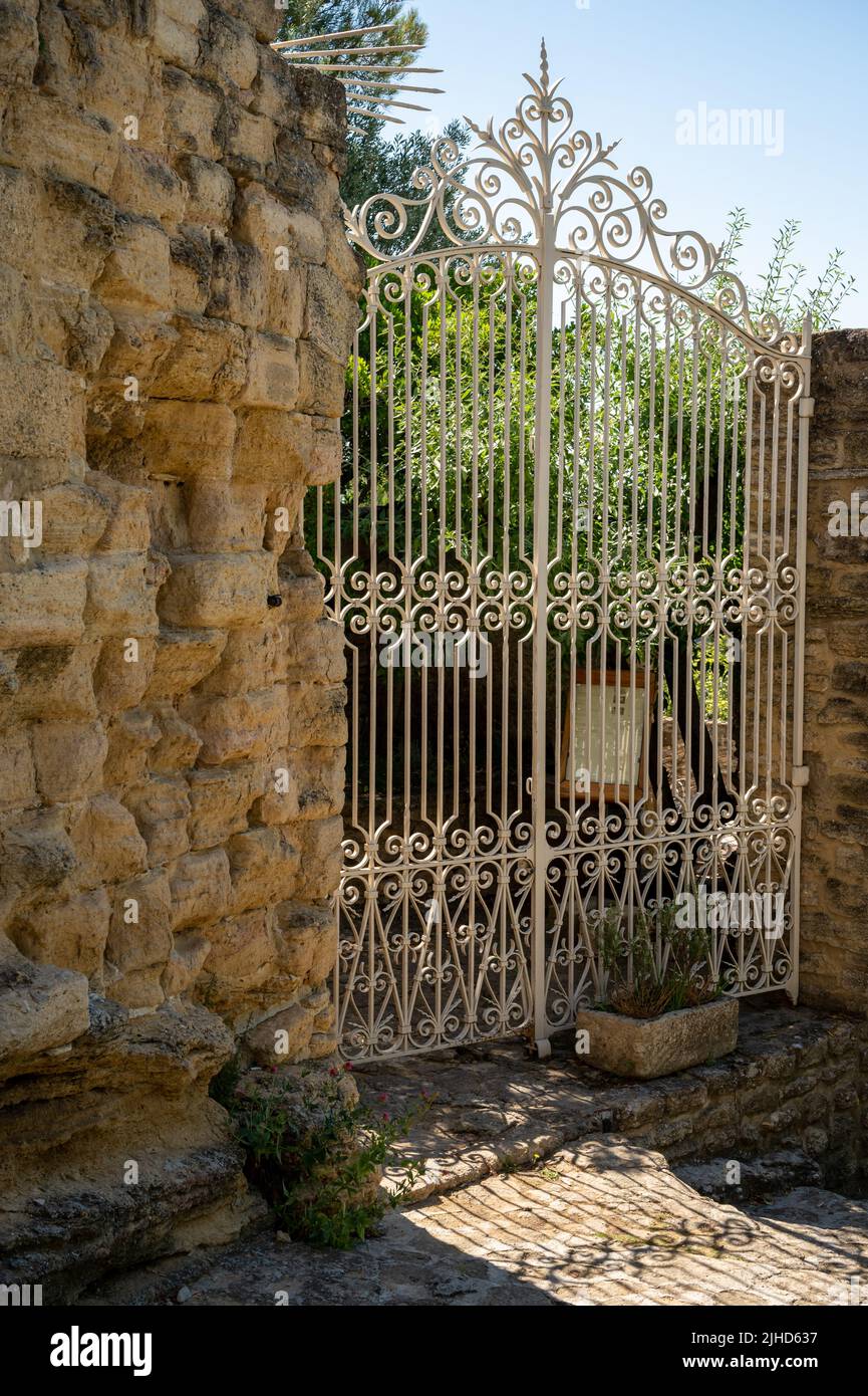 VIew on medieval buildings in sunny day, vacation destination, famous ...